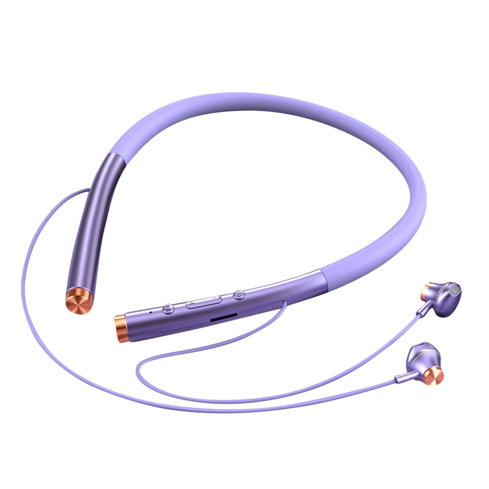 Wovilon Neckband Sport Headphones, Around The Neck Bluetooth Headphones ...
