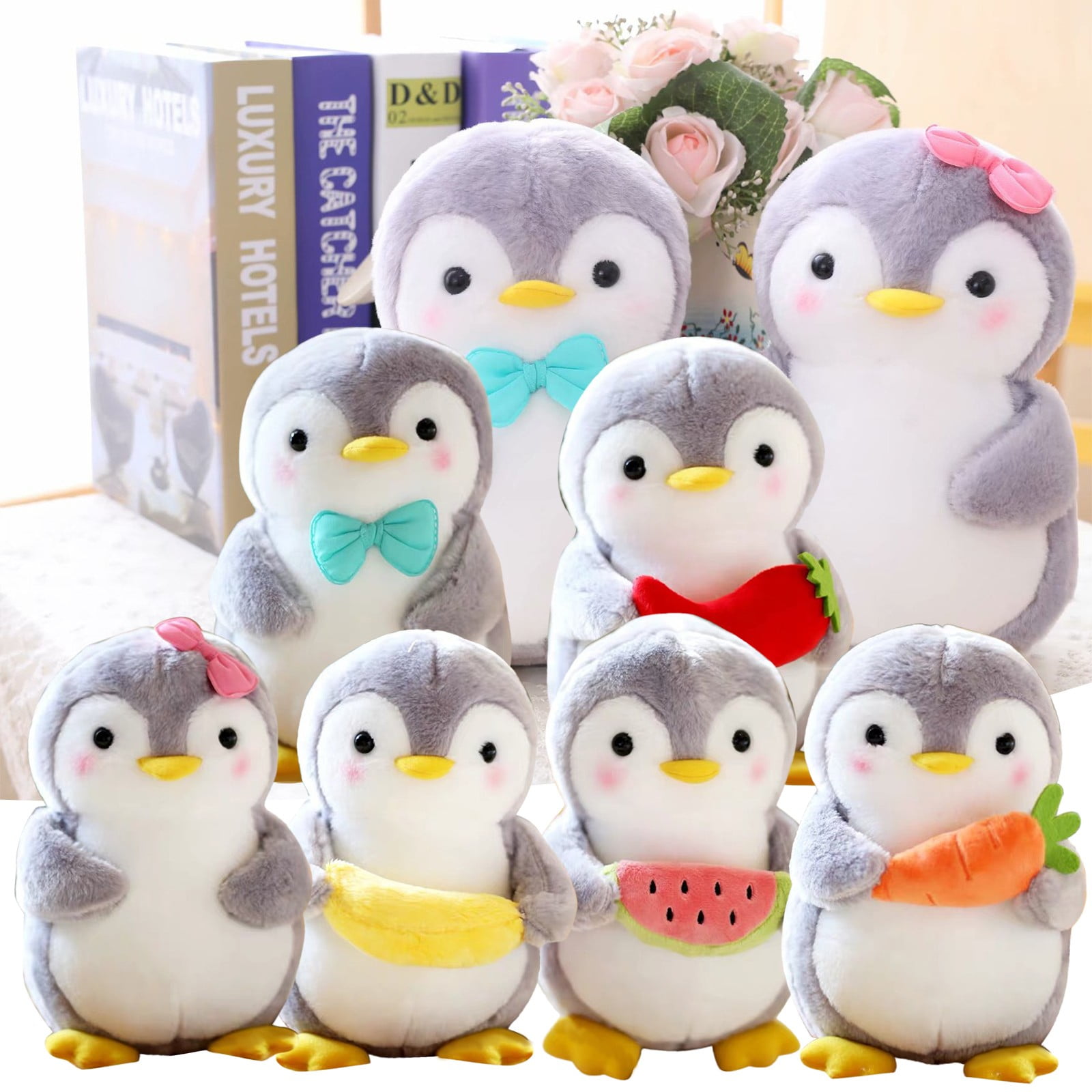 Wovilon New Cute And Warm Penguin Plush Doll Plush Toys For Children ...