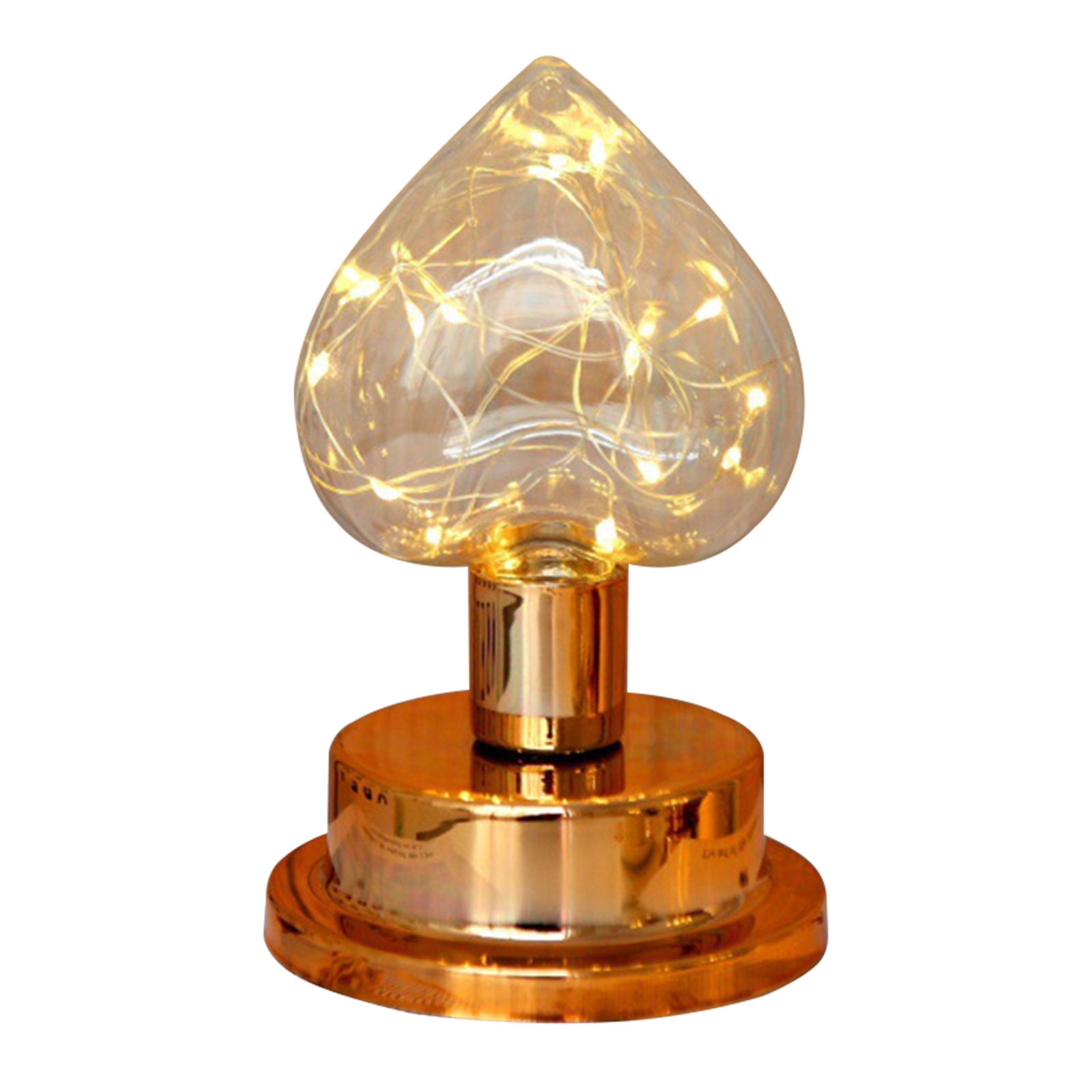 Wovilon Night Light Golden Bulb Night Light,Desktop Office Night Lamp ...