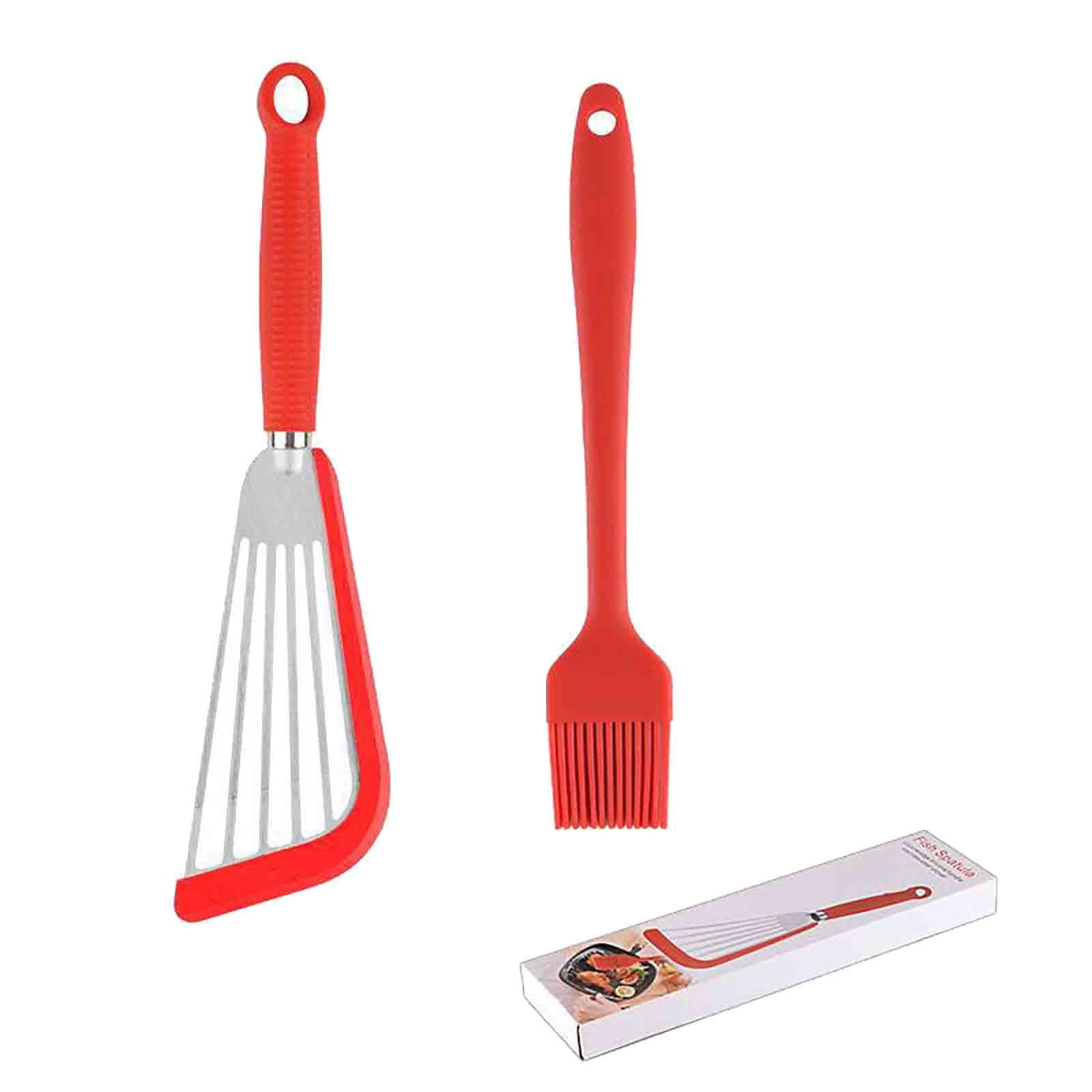 Wovilon Nonstick Spatula Turner Stainless Steel Fish Spatula With ...