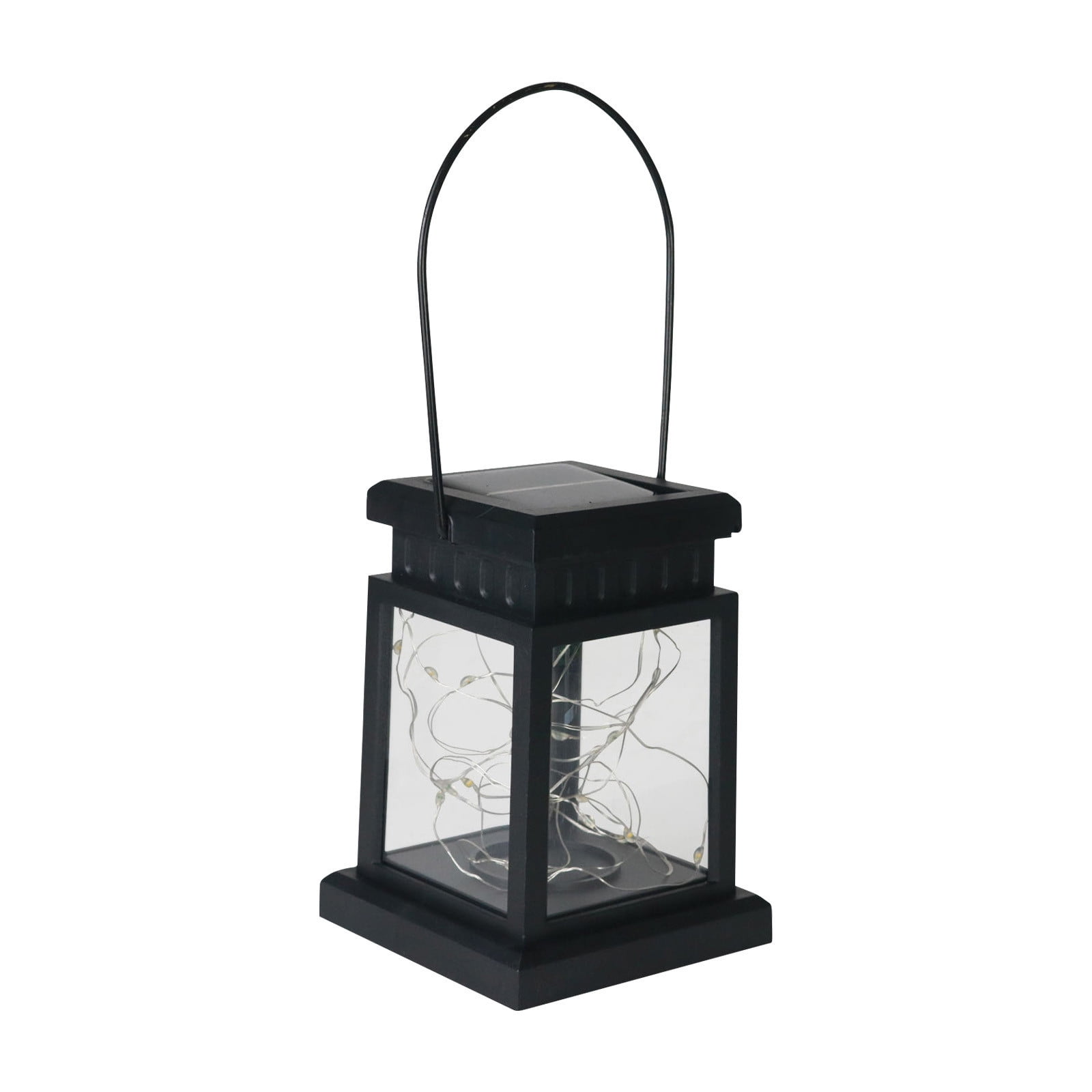 Wovilon Outdoor Camping Hanging String Light Lantern Led Solar ...