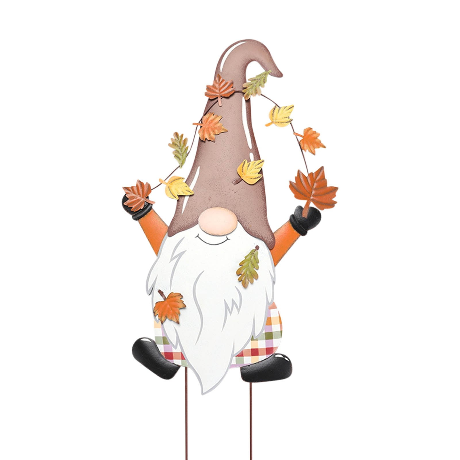 Wovilon Outdoor Fall Decorations for Home, 12" Decorative Garden Stakes ...