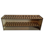 Craft Paint Storage Organizer 63 Holes Vertical Paint Rack Stand Wall ...