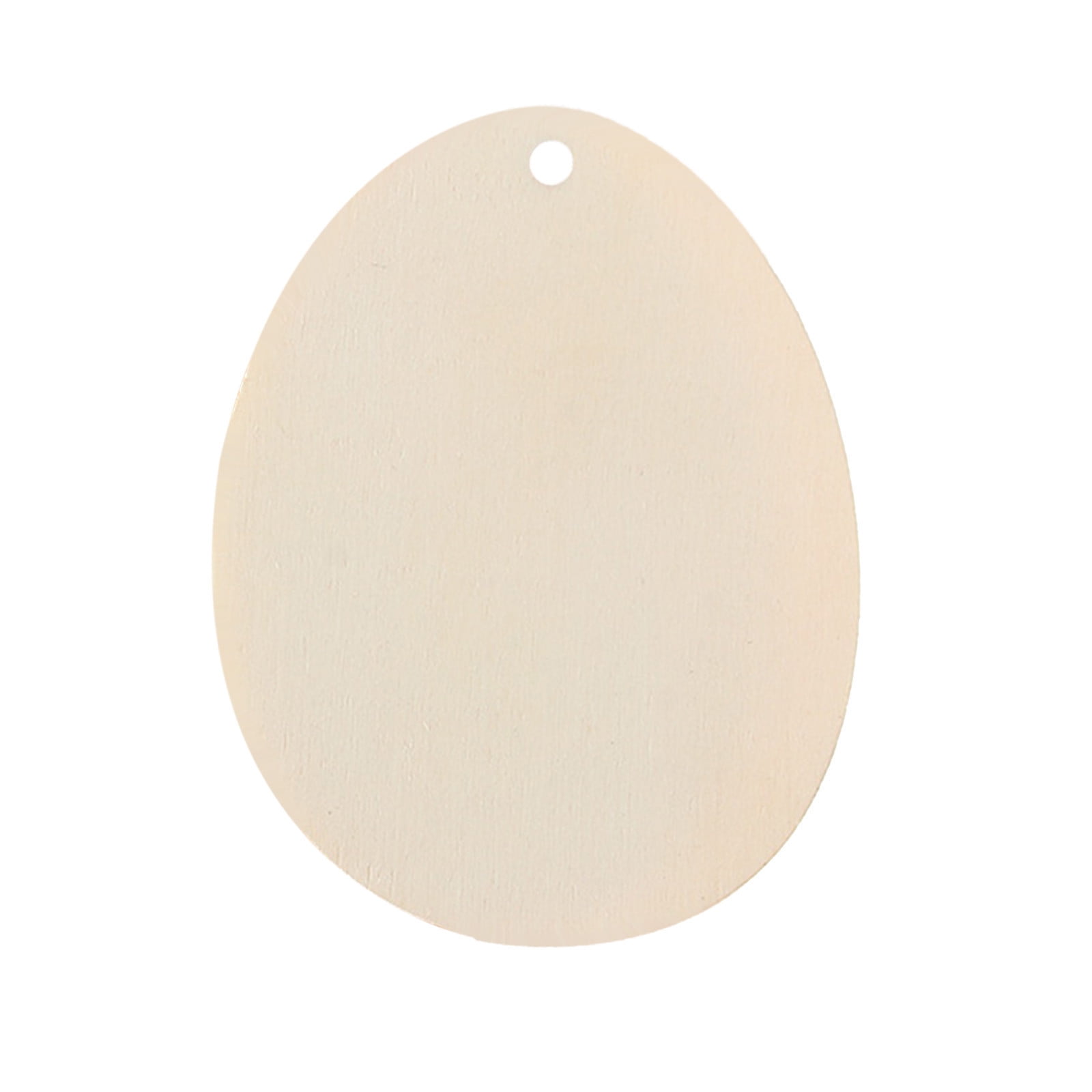 Wovilon Pendant Wooden Easter Diy Wooden Blocks With Twines Rope 10 ...