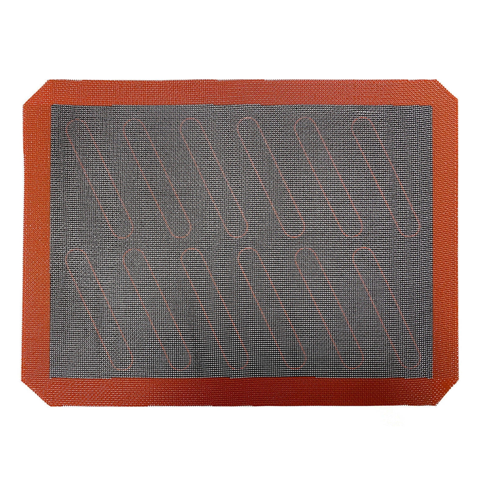 Wovilon Perforated Silicone Baking Mat Bread Macaron Biscuits Non-Stick ...