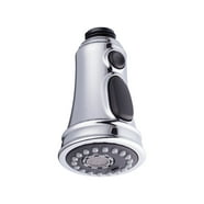 Universal Pull Down Kitchen Faucet Sprayer Head Replacement, 2 Function ...