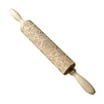 Wovilon Rolling Pins For Baking Easter Rolling Pin Engraved Carved Wood ...