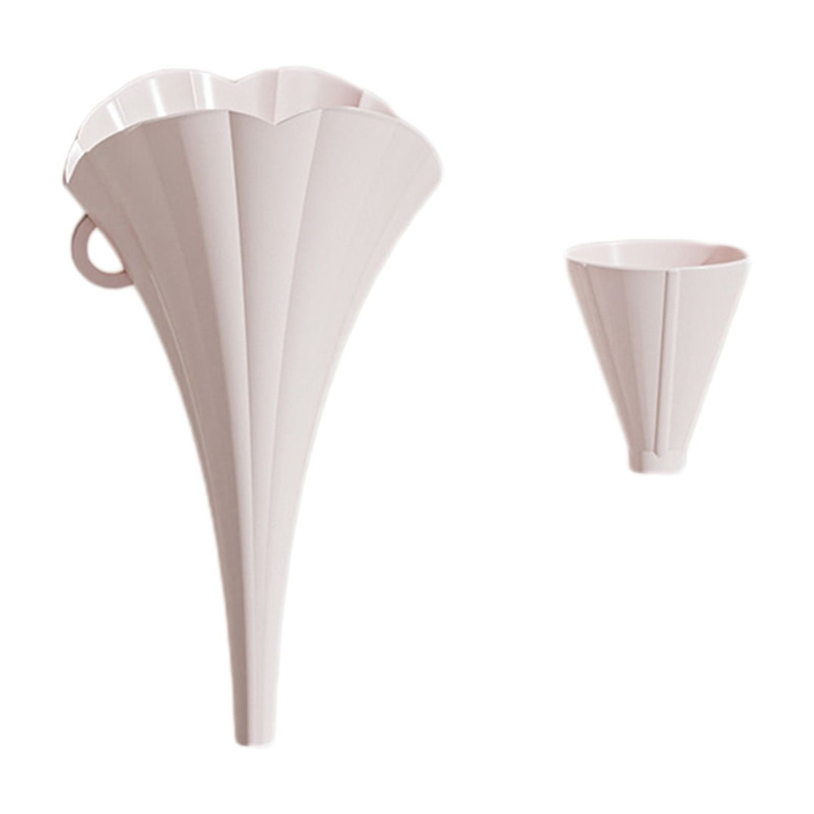 Wovilon Scalloped Plastic Funnels For Filling Bottles Funnels For The ...