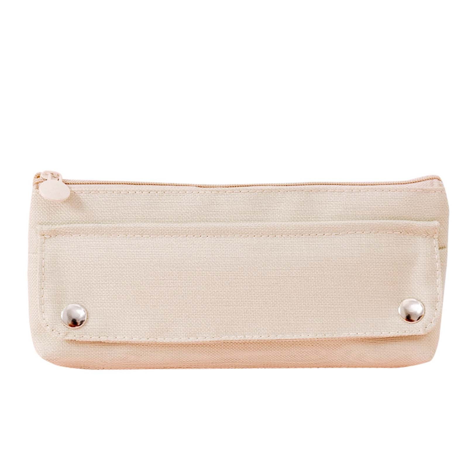 Wovilon Supplies Small Pencil Case Student Pencil Pouch Coin Pouch ...