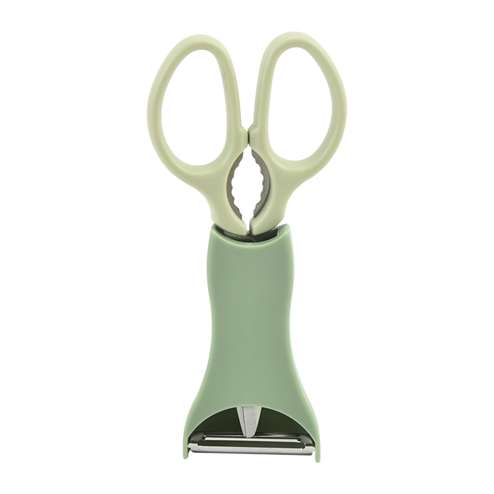 Wovilon Scissors And Peeler 2 in 1 Melon Planer Two Kitchen Scissors ...