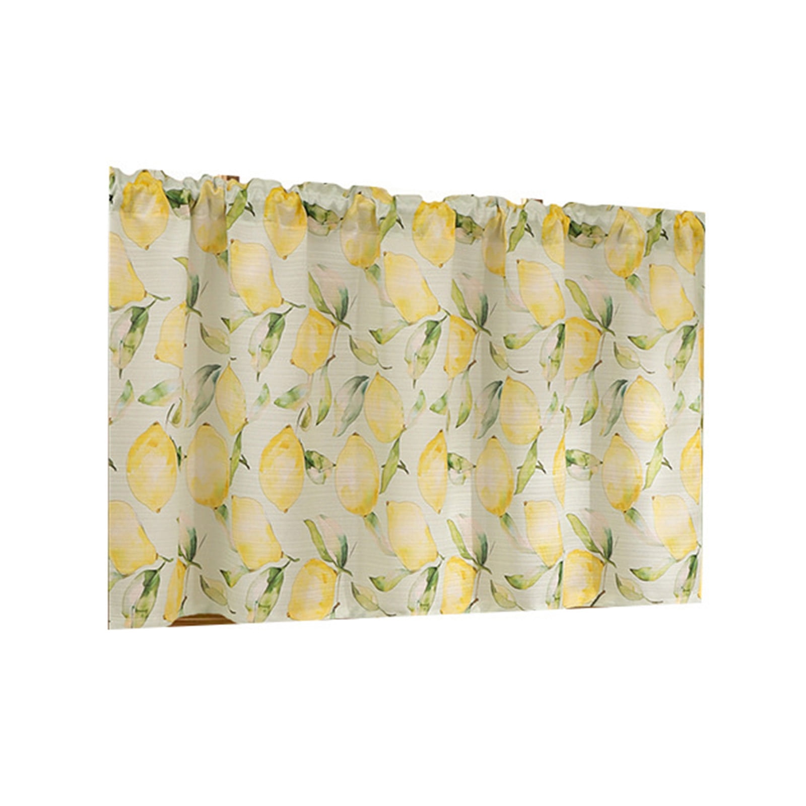 Wovilon Sheer Curtains For Window Short Semi Sheer Light Filtering ...