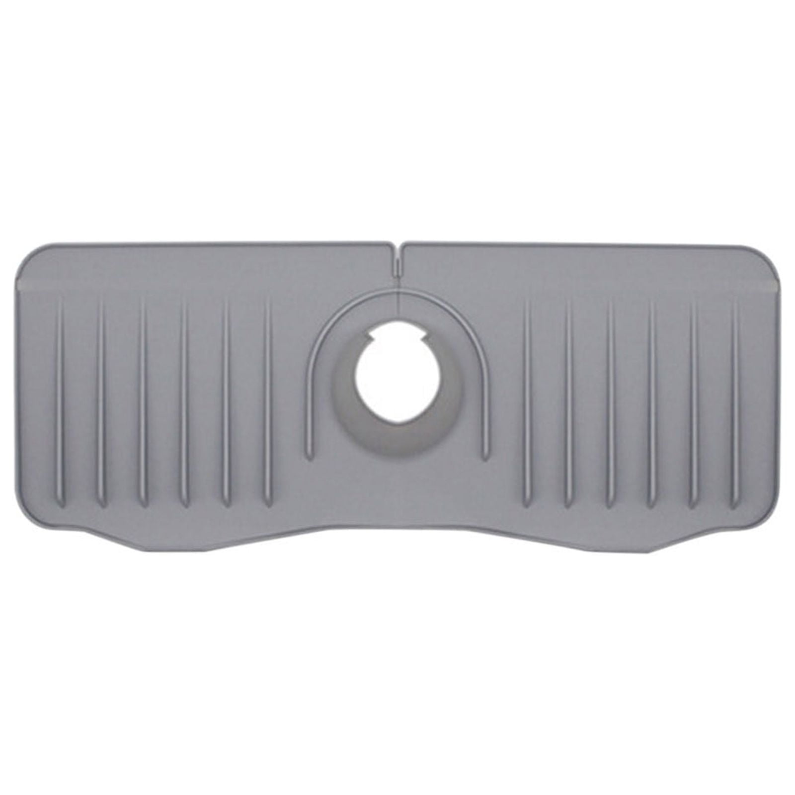 Wovilon Silicone Faucet Splash Guard Faucet Water Catcher Mat Kitchen ...