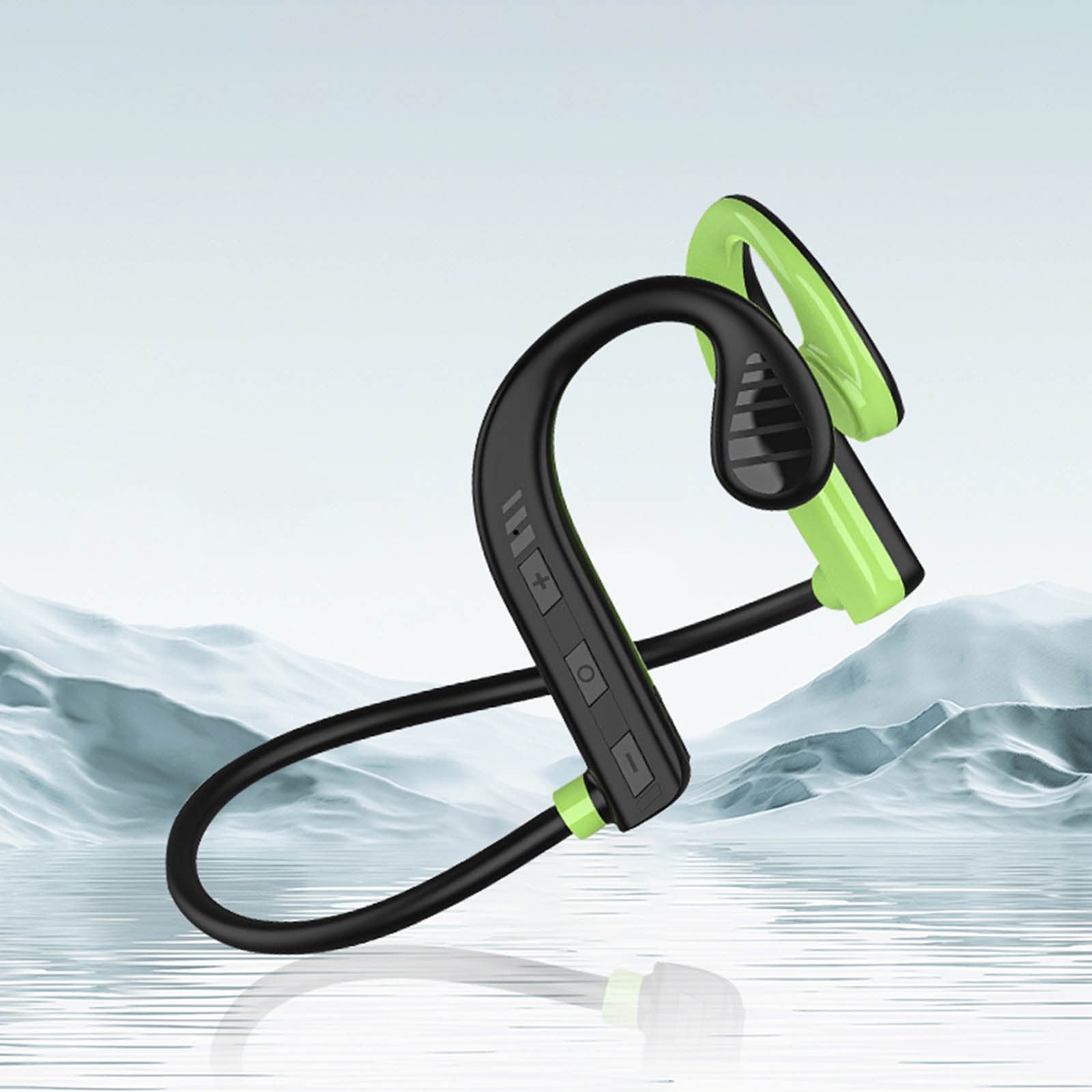 Wovilon Sport Bone Conduction Headphones, Neckband Bluetooth Earphones ...