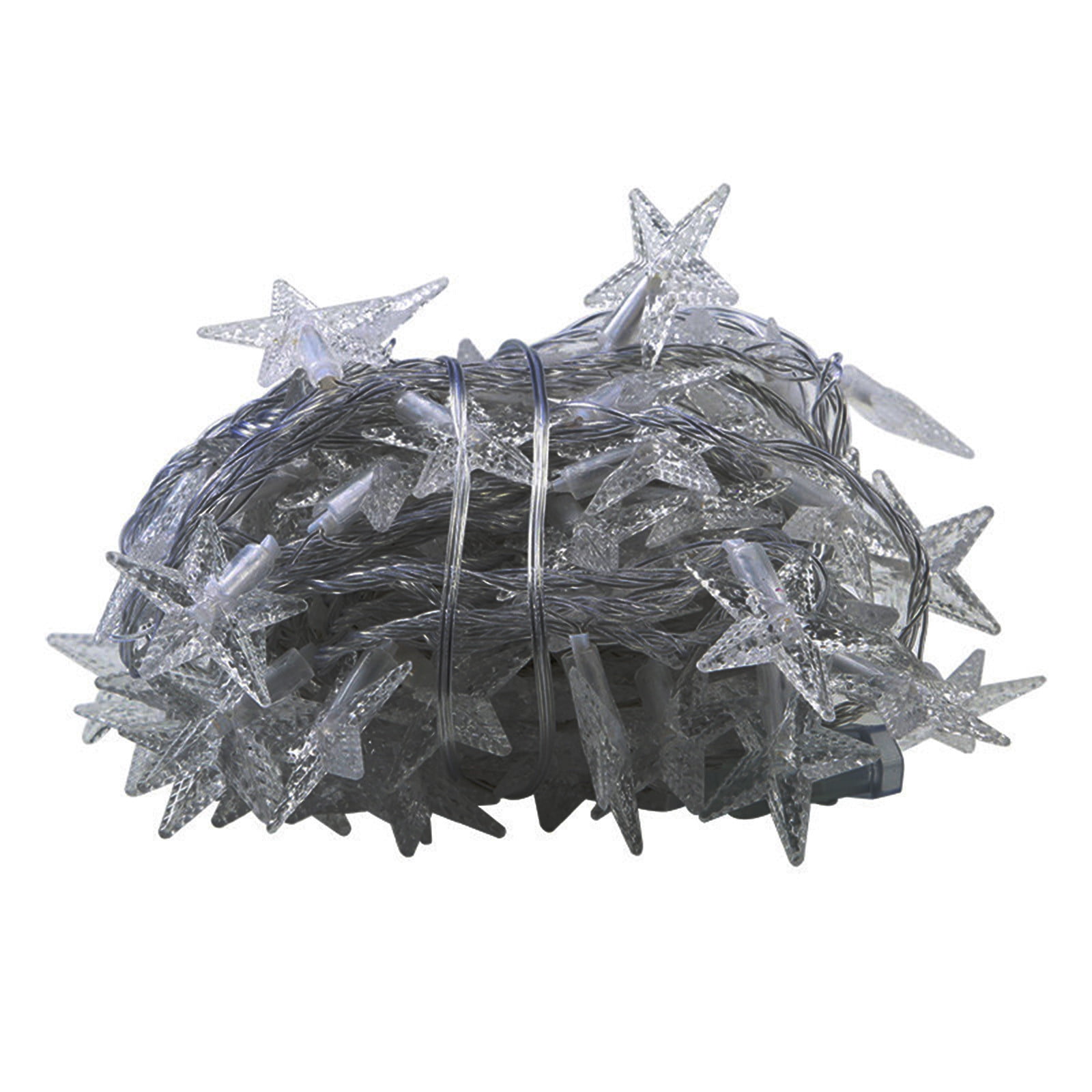 Wovilon Star String Lights, Led Star And Spherical Shaped String Lights ...