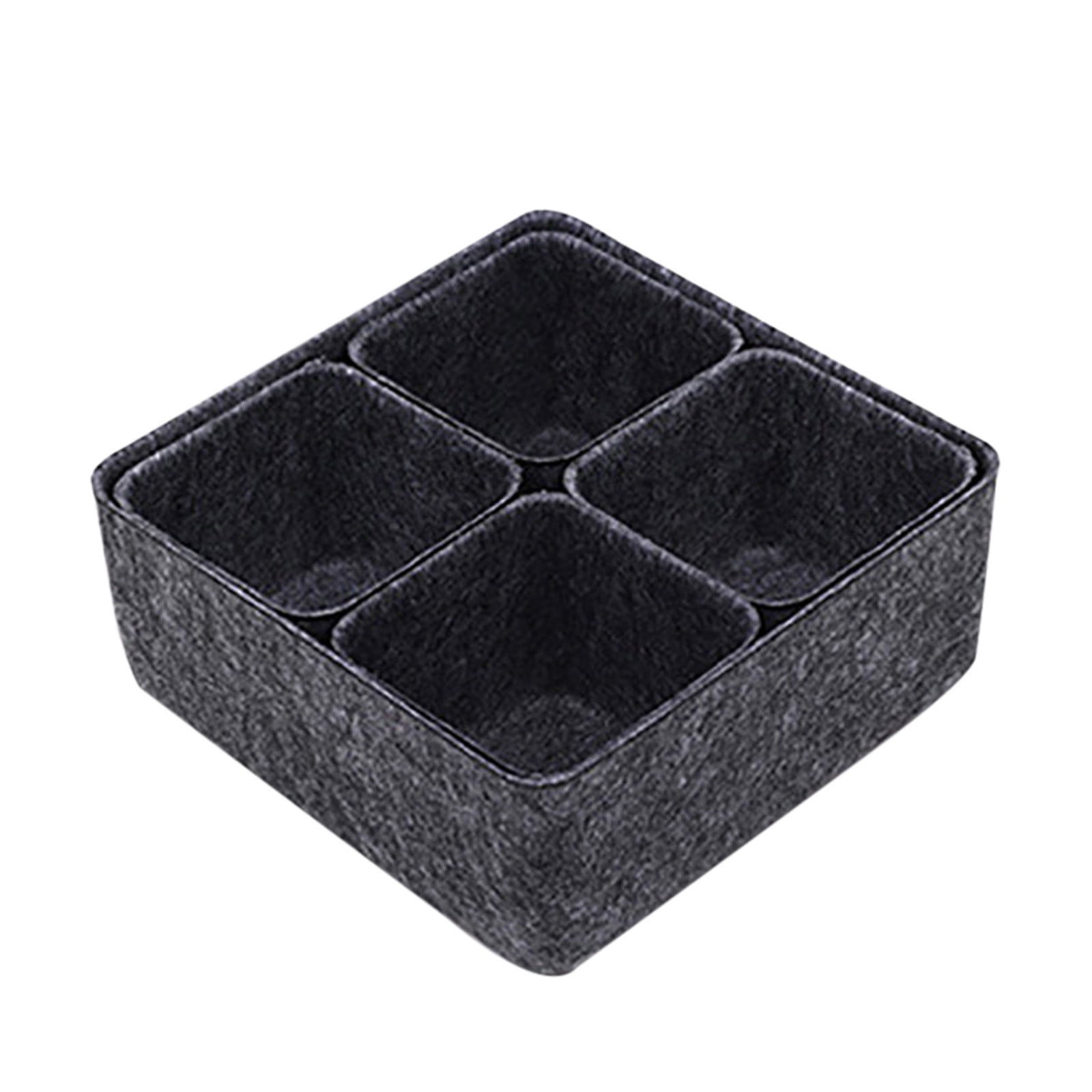 Wovilon Storage Bags One-Piece Office Desktop Debris Storage Box 5 ...