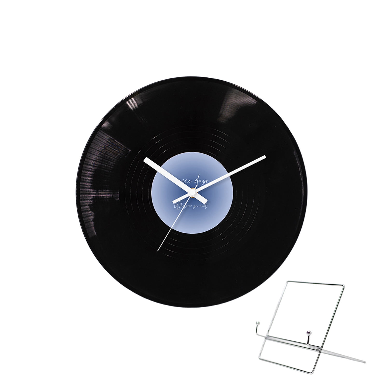 Wovilon Sunset Vinyl Record Wall Clock Upscale Ornament Vintage Clock ...