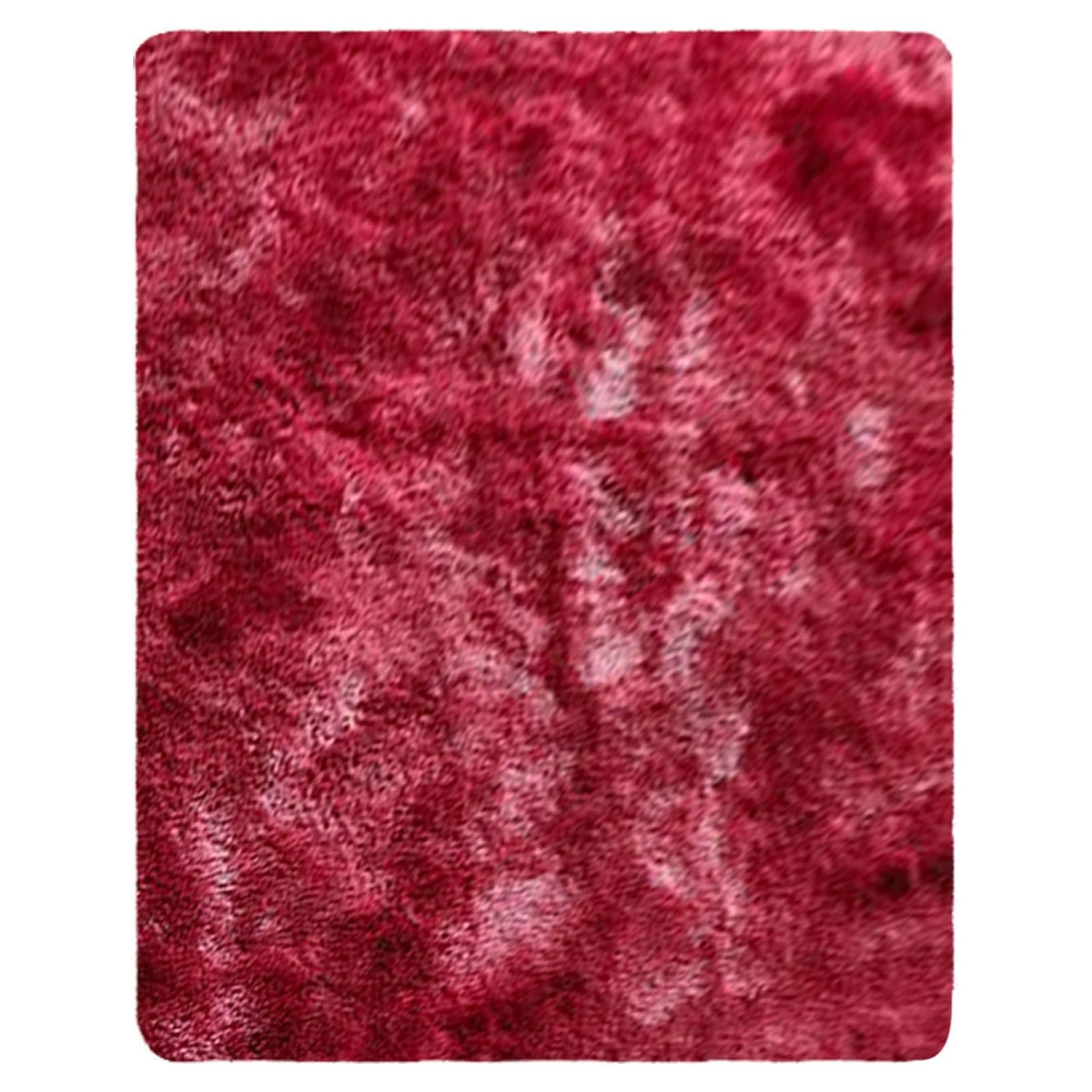 Wovilon Super Soft Rug Indoor Modern Shag Area Rug Bedroom Silky Smooth ...