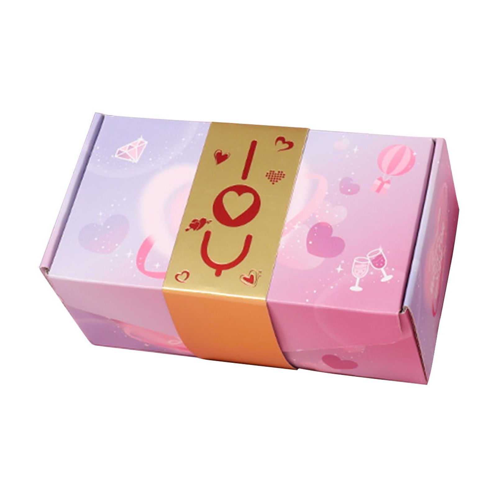 Wovilon Surprise Gift Box Explosion For Money Unique Folding Bouncing ...