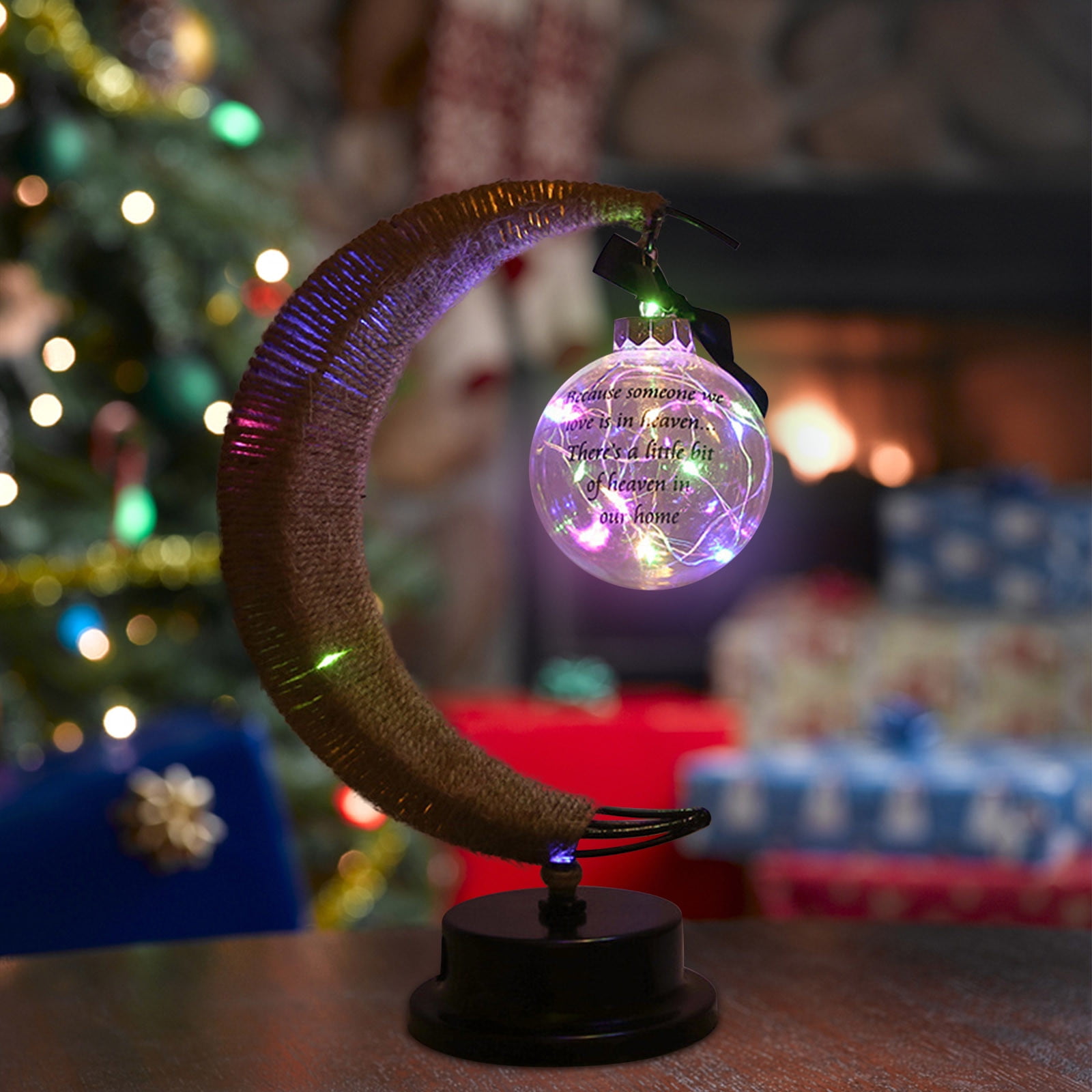 Wovilon Table Lamp Night Light Moon Light Led Ball Light Bedroom ...