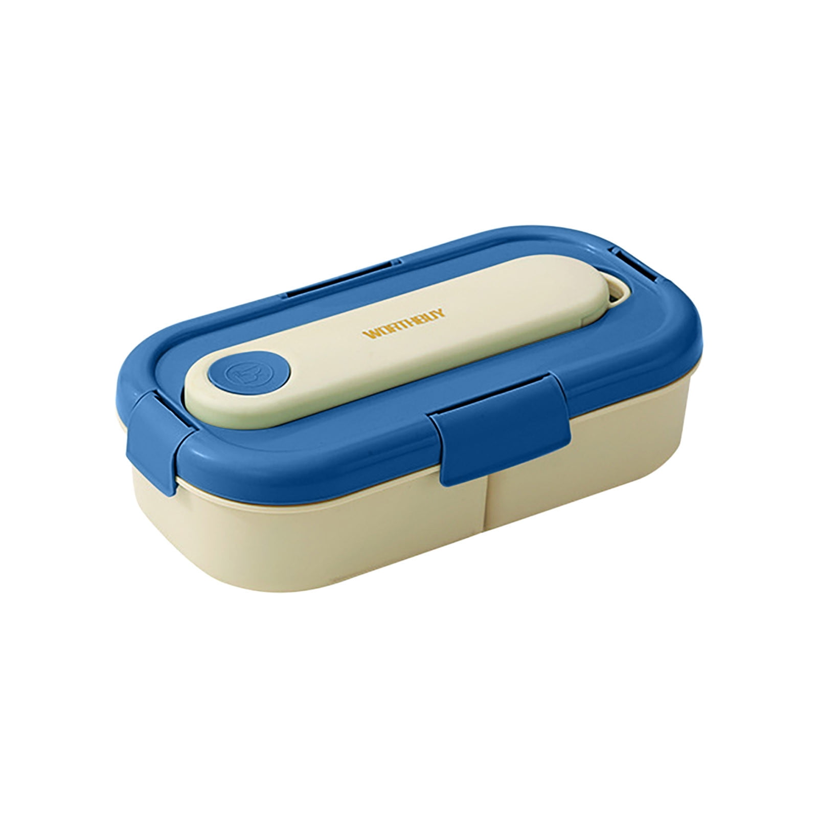 Wovilon Three-Format Bento Box With Tableware Office Worker s Separate ...