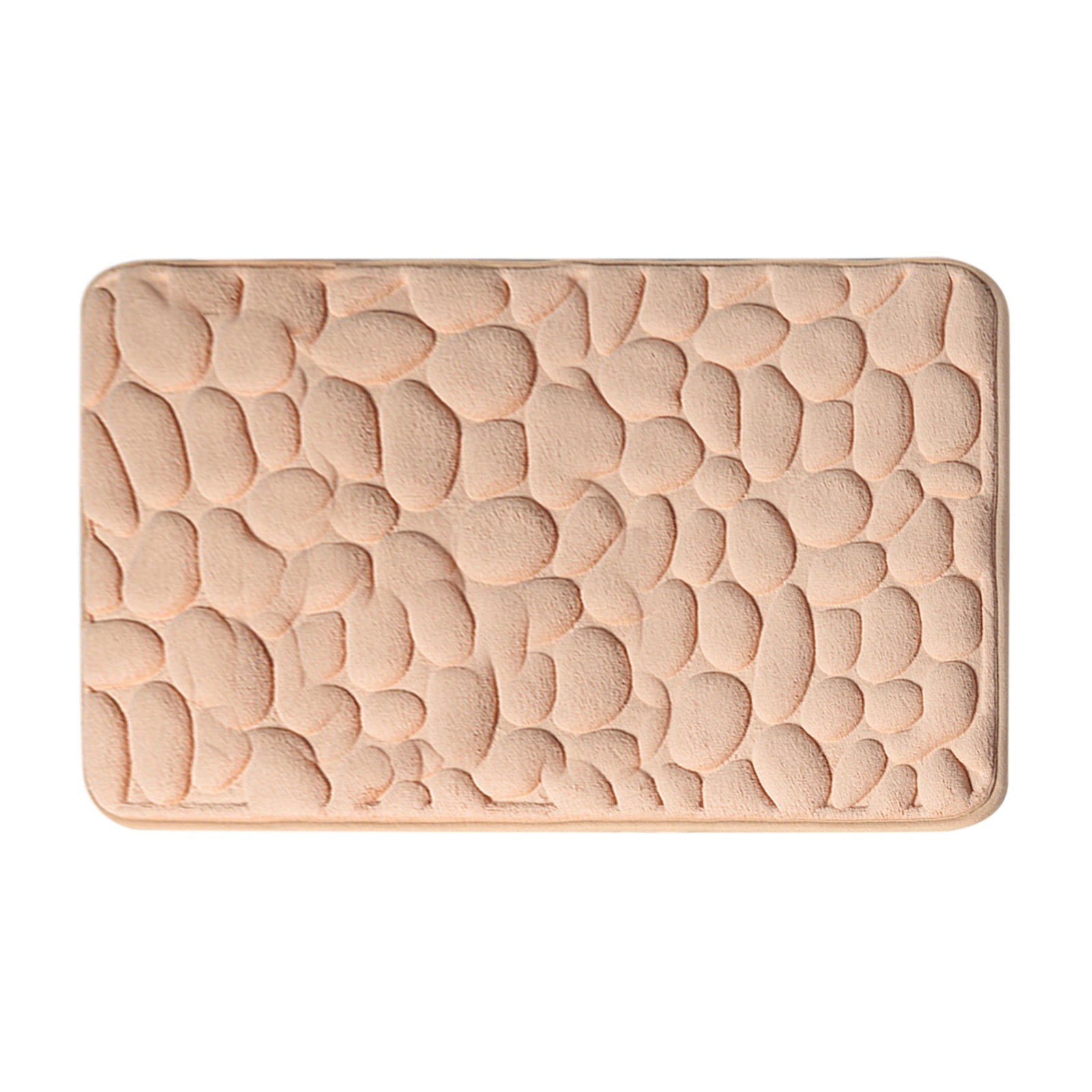 Wovilon Tools Home Improvement Cobblestone- Embossed Bathroom Bath Mat ...