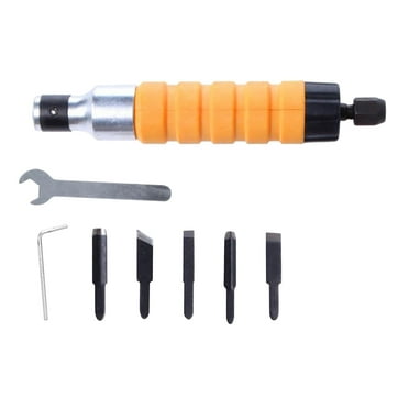 Teissuly Electric Woodworking Carving Tool, Flexible Shaft Handle ...