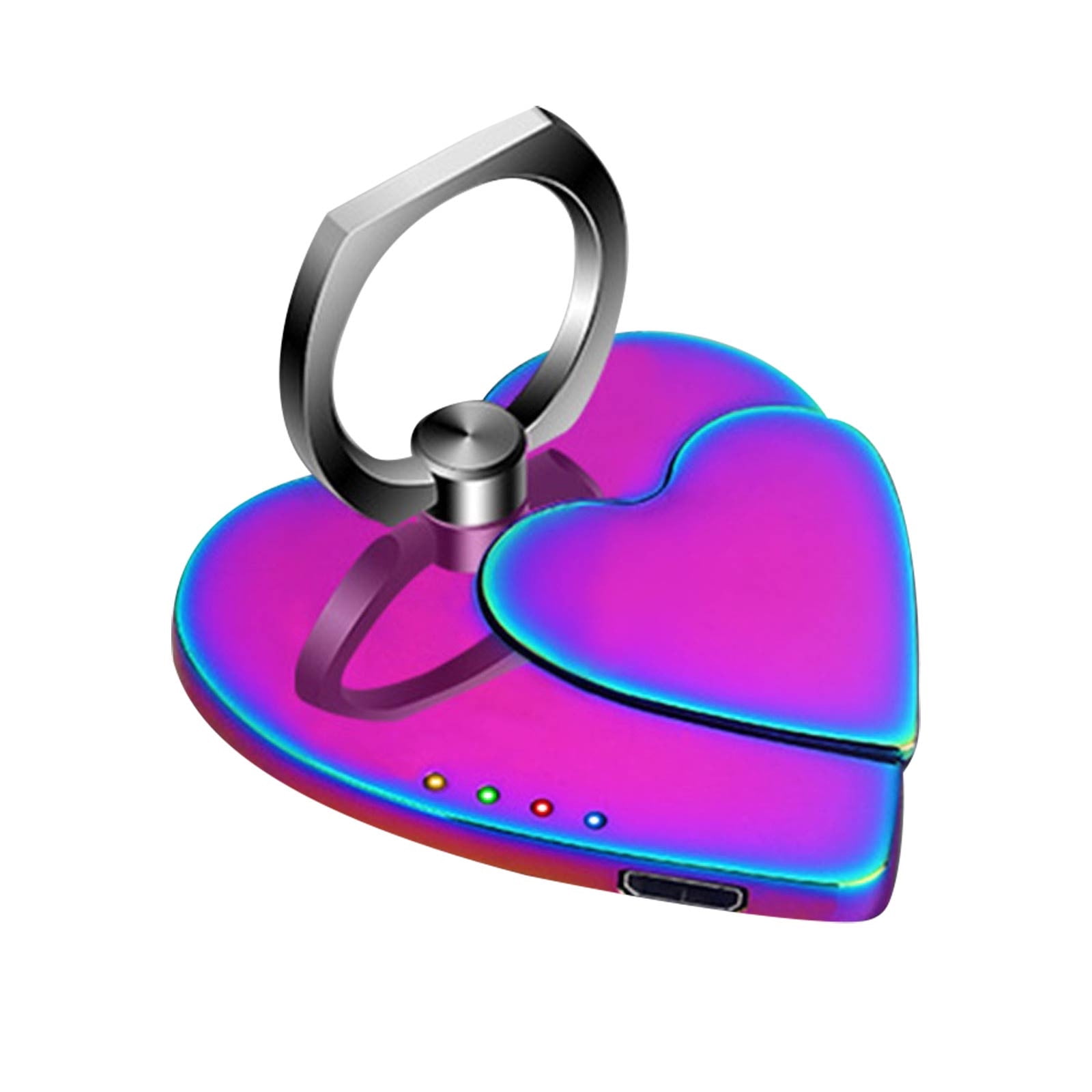 Wovilon USB Lighter, Heart-Shaped Phone RingLighter, Dual-Purpose ...