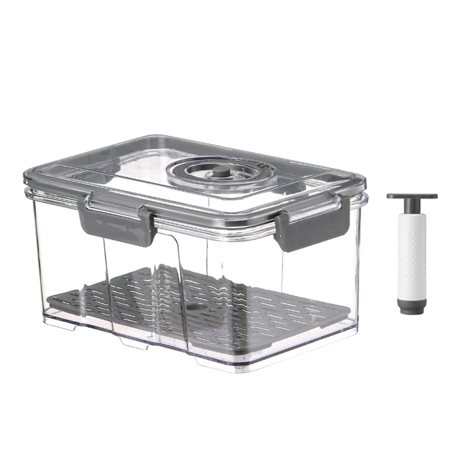Wovilon Vacuum Sealed Food Storage Container For Home Kitchen ...