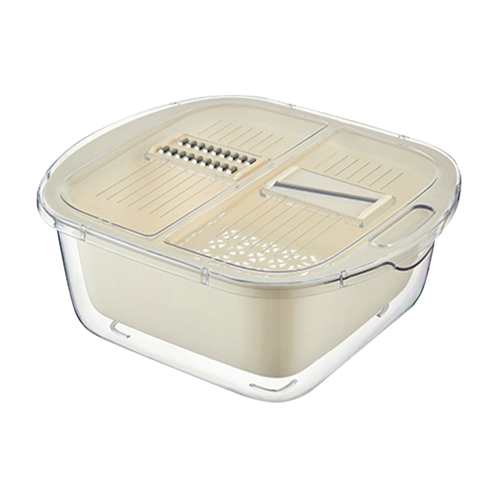 Wovilon Vegetable Basket - Vegetable Basket With Cutting Tools Strain ...