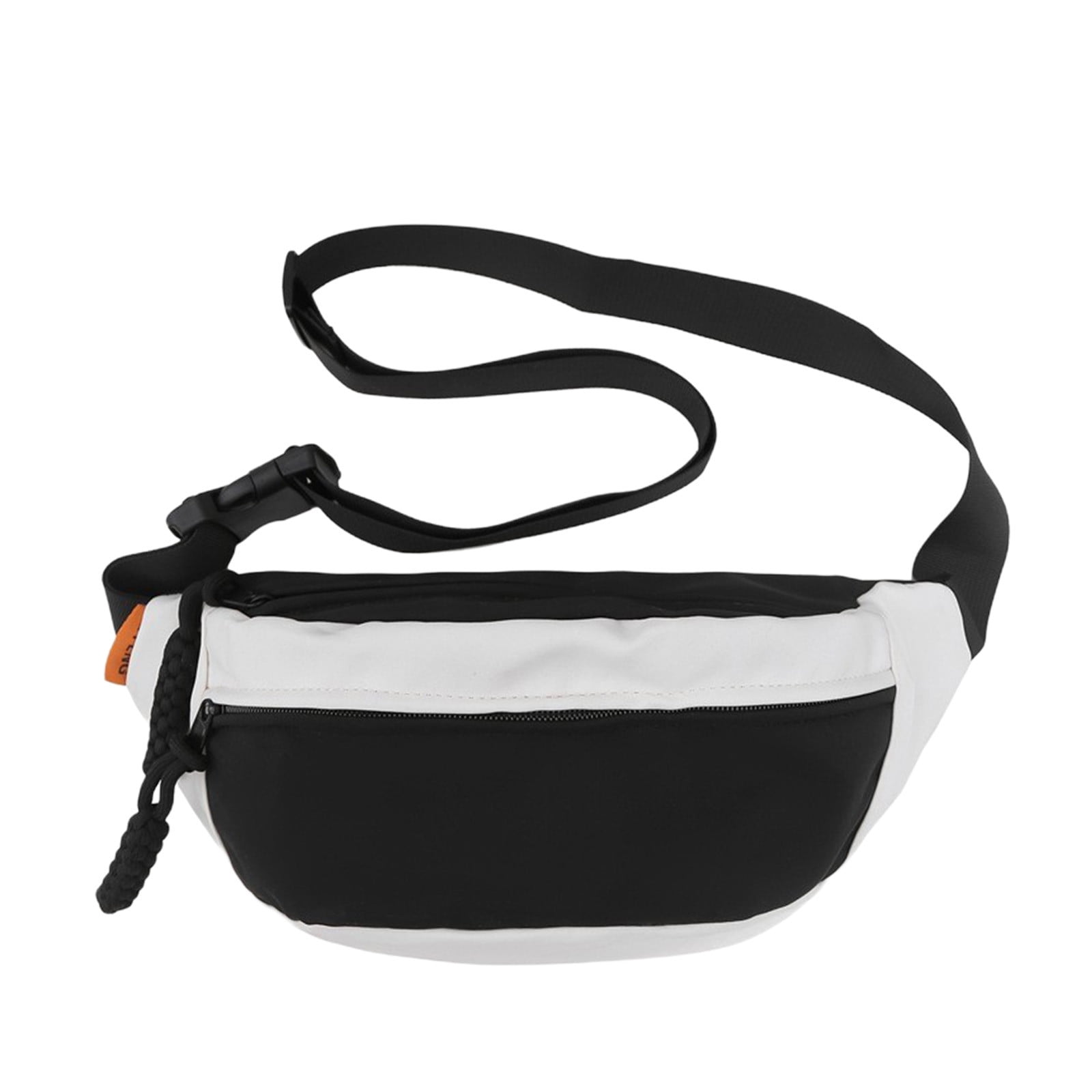 Wovilon Waist Bag Waist Bag With Large Zipper Pocket Adjustable ...
