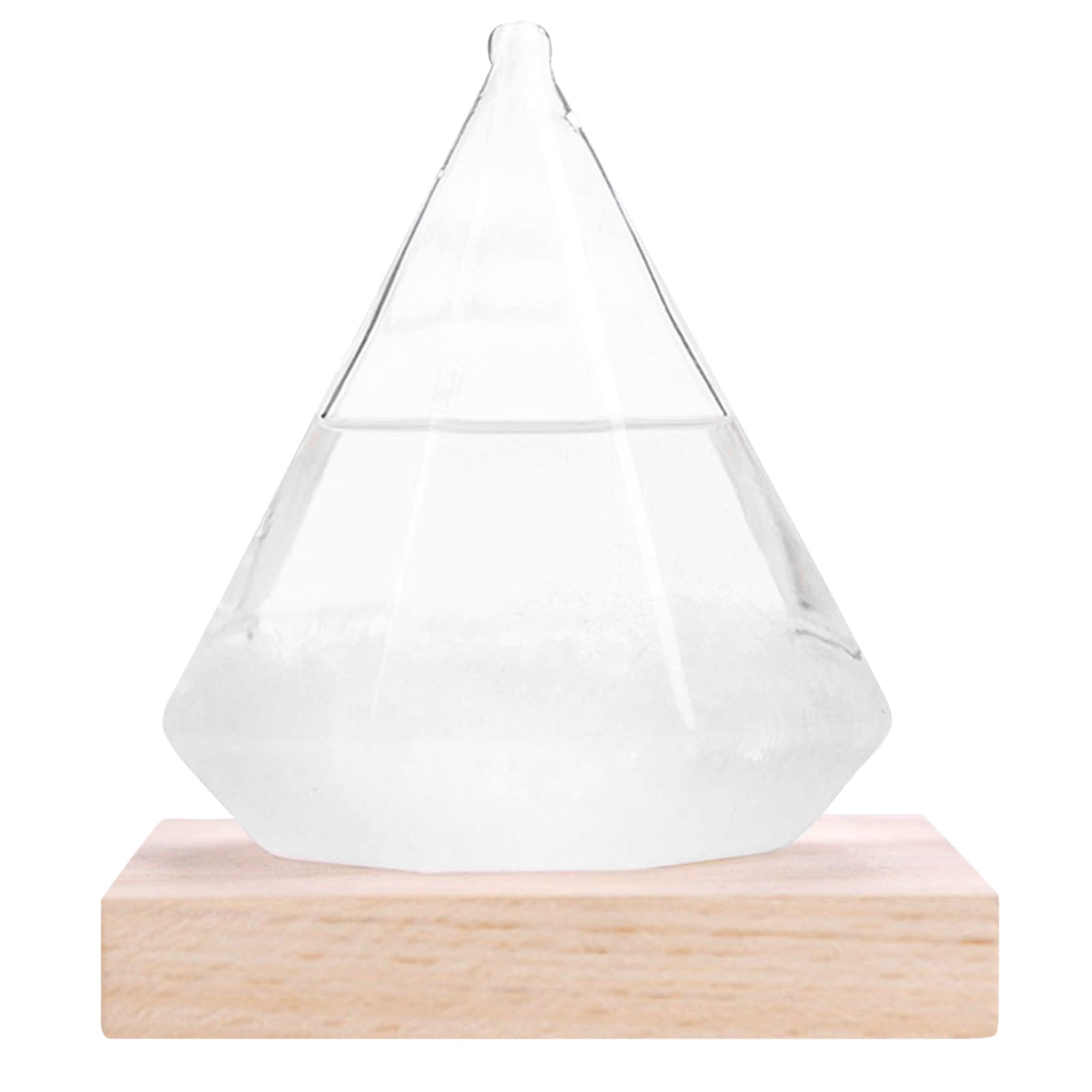 Wovilon Water Bottles Weather Forecaster Glass Diamond Glass Bottle ...