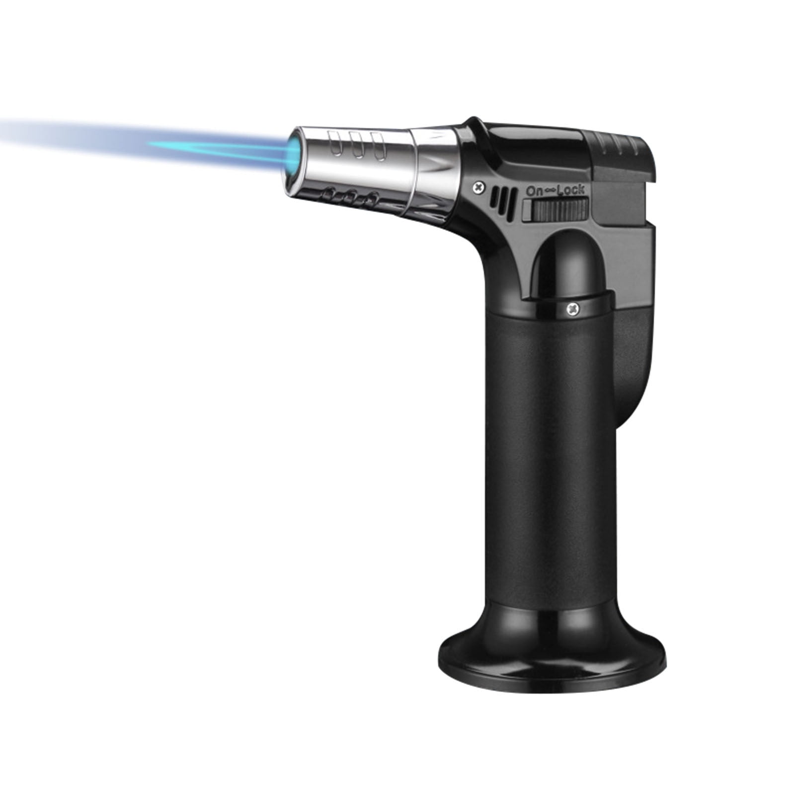 Wovilon Windproof Spray Lighter Pen Spray Jet Butane Pipe Lighter ...