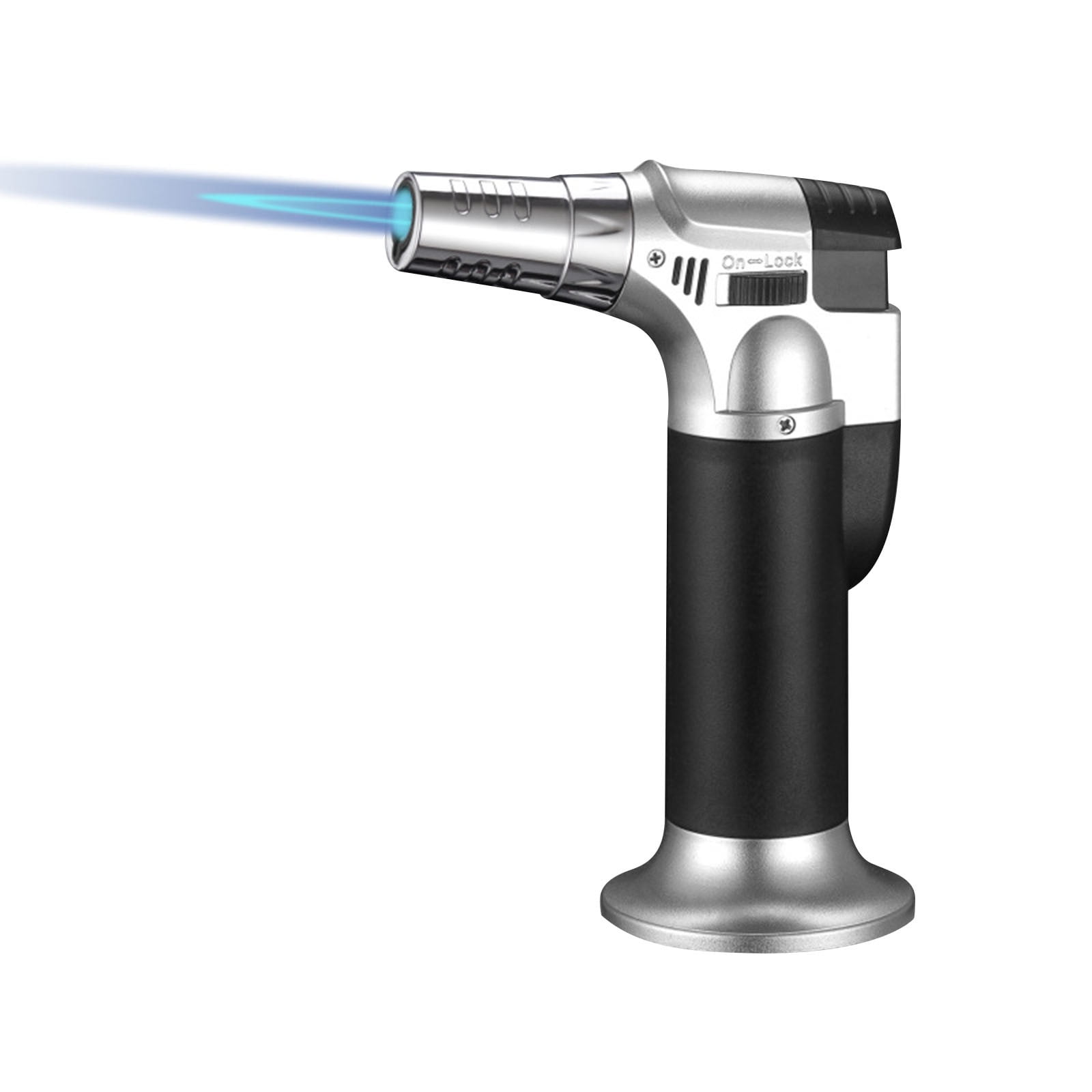 Wovilon Windproof Spray Lighter Pen Spray Jet Butane Pipe Lighter ...