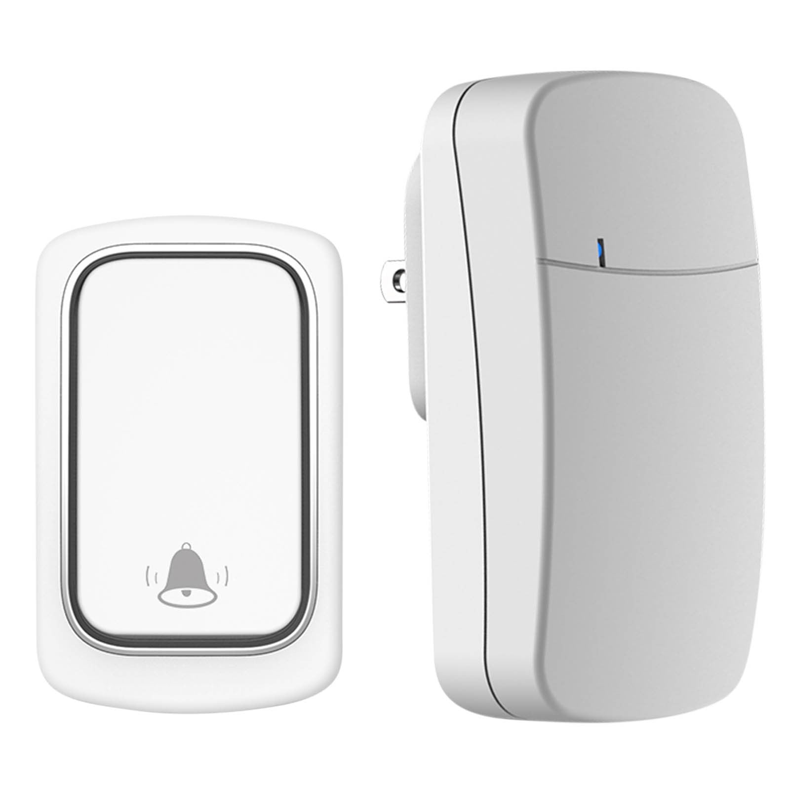 Wovilon Wireless Doorbell Plug and Play Waterproof Door Bell Kit ...