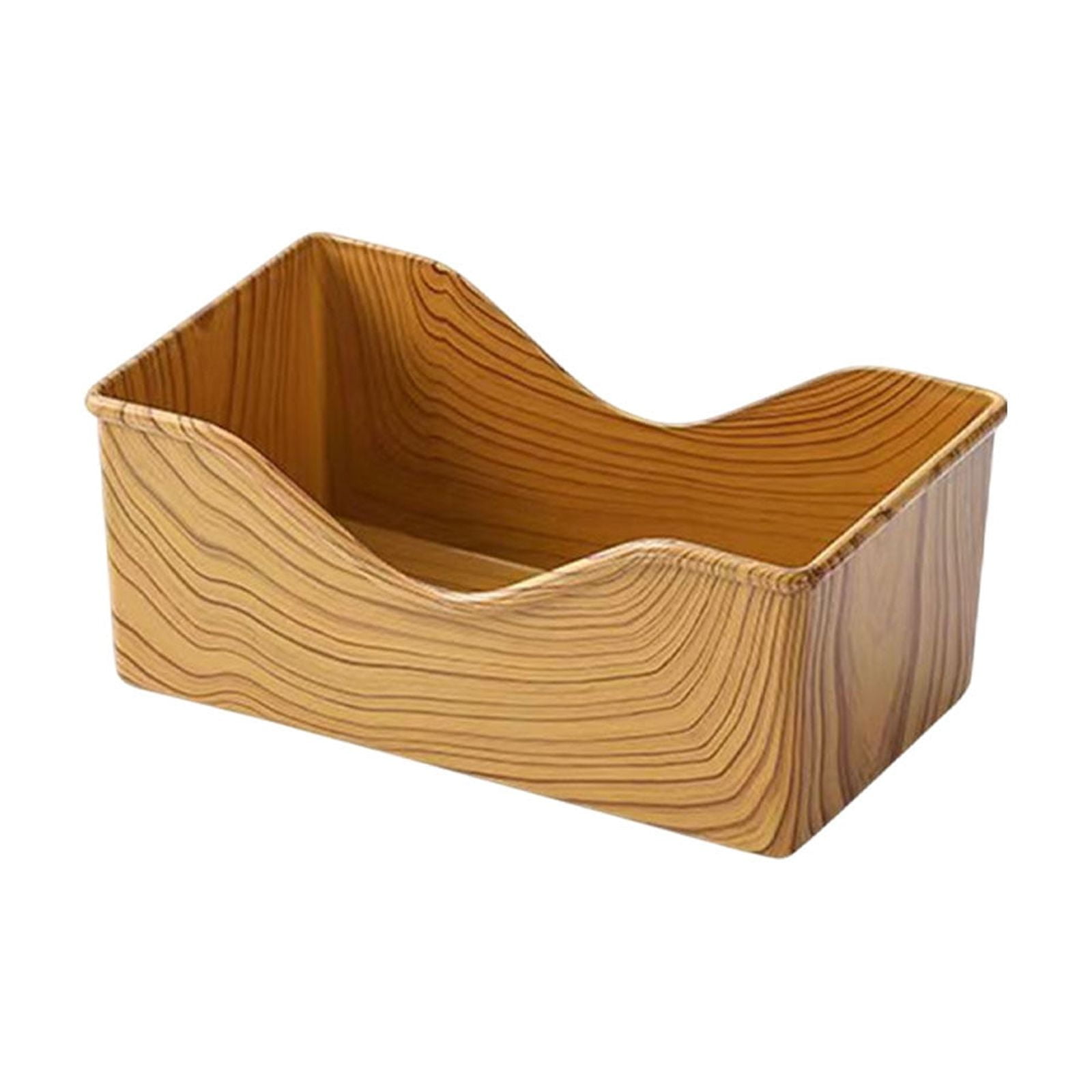 Wovilon Wood Grain Cardboard Flat Wood Plank Offers Brown Wood Heavy ...