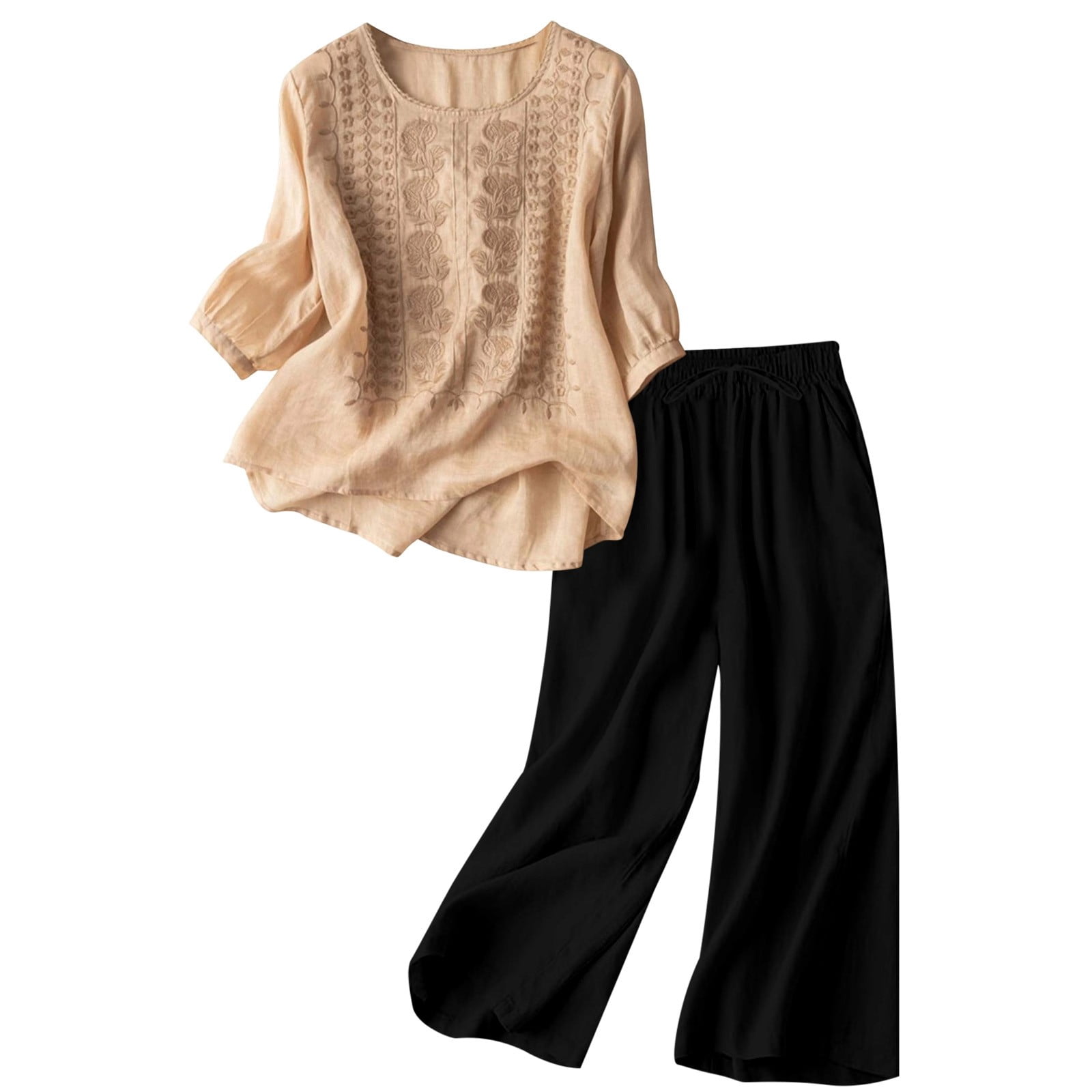 Wovix Fall Outfits For Women 2025 Dressy Silk Satin Soft Solid Color ...