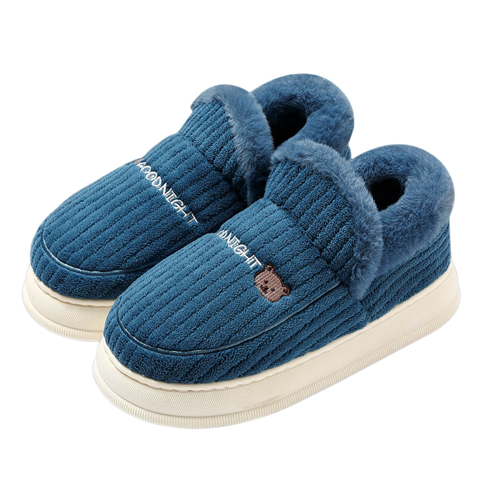 Wovix House Slippers for Women Memory Foam Cushionin Closed Back House ...