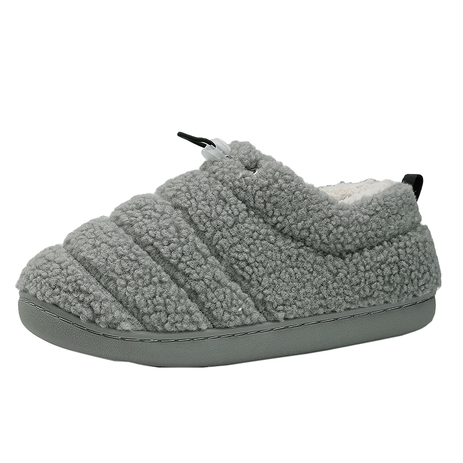 Wovix Women's Shearling Closed Back Slipper with Memory Foam with Polar ...