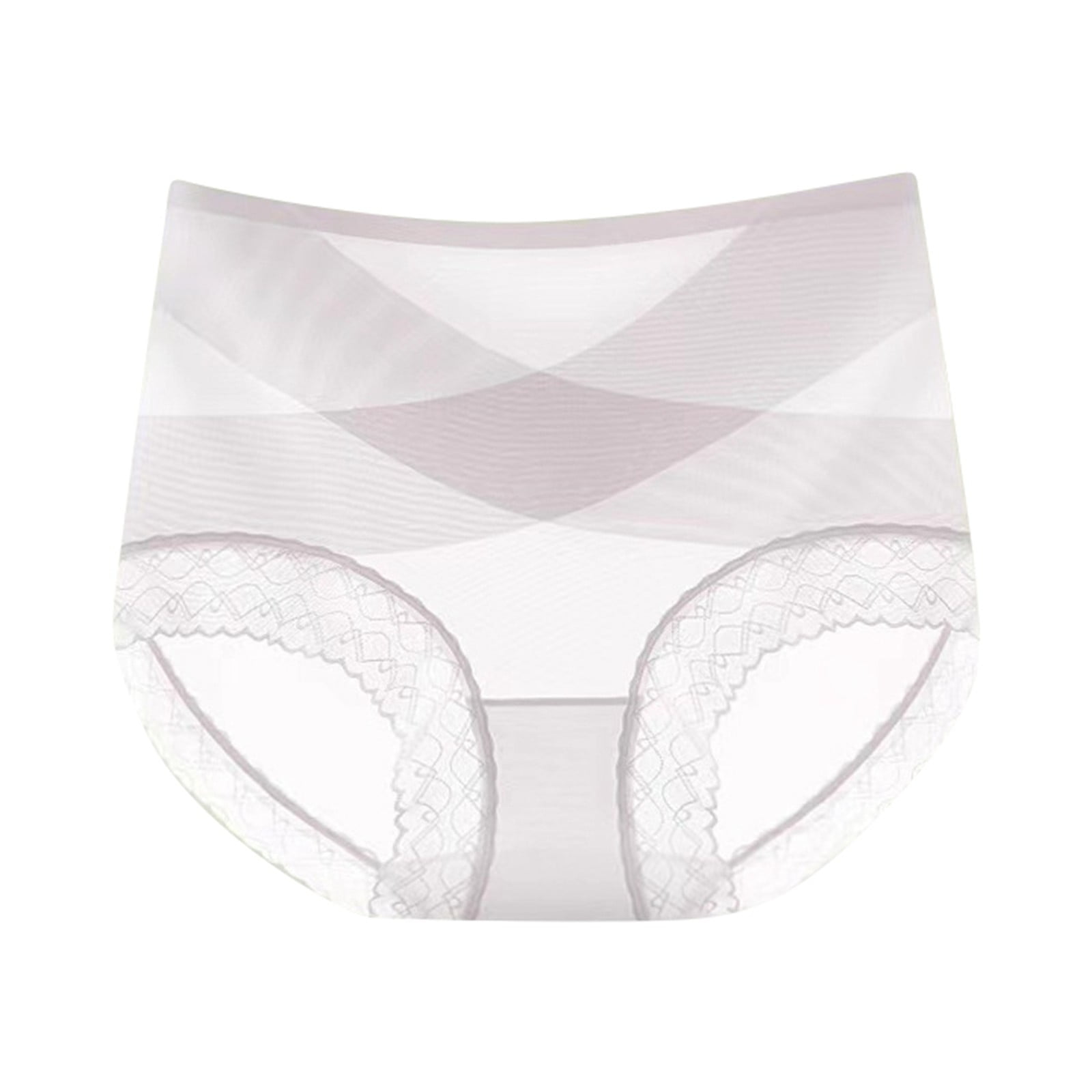 Wovix Womens Panties Tummy Control Underwear High Waisted Boyshorts ...