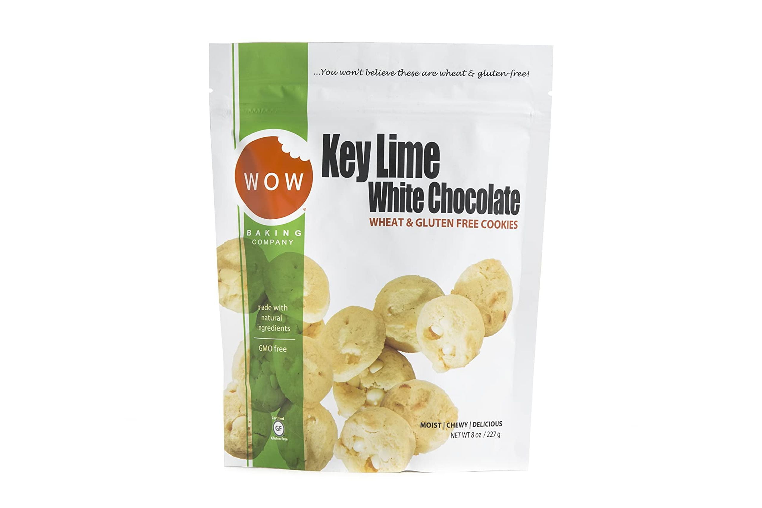 Wow Baking Company Key Lime Cookie with White Chocolate 8 oz (Pack Of 6 ...