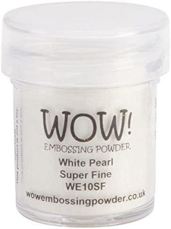 WOW! Embossing Powder Super Fine 15ml-White Pearl - Walmart Business ...