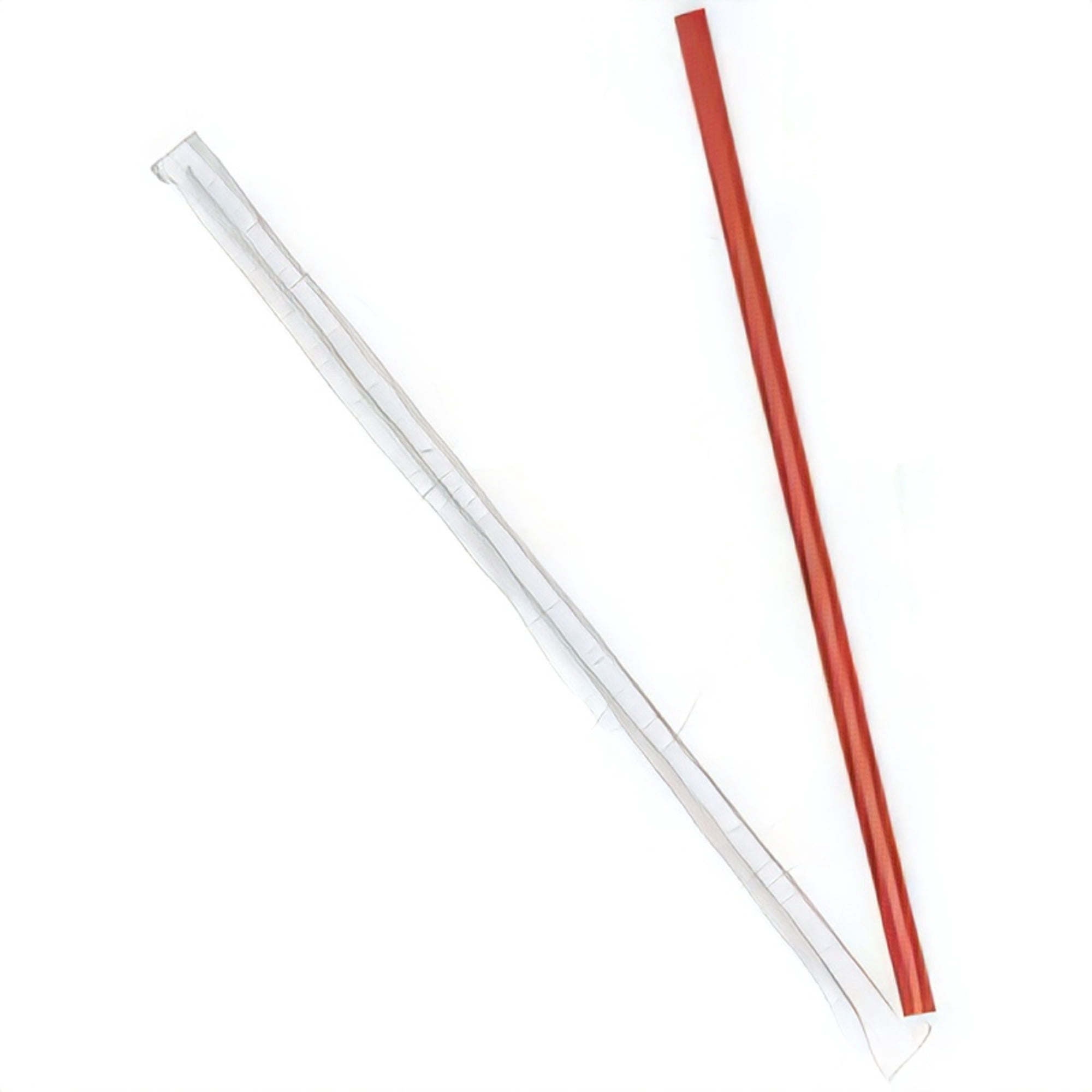 To Go Packaging 7.75" Red Giant Paper Wrapped Straw - 350/pack ...
