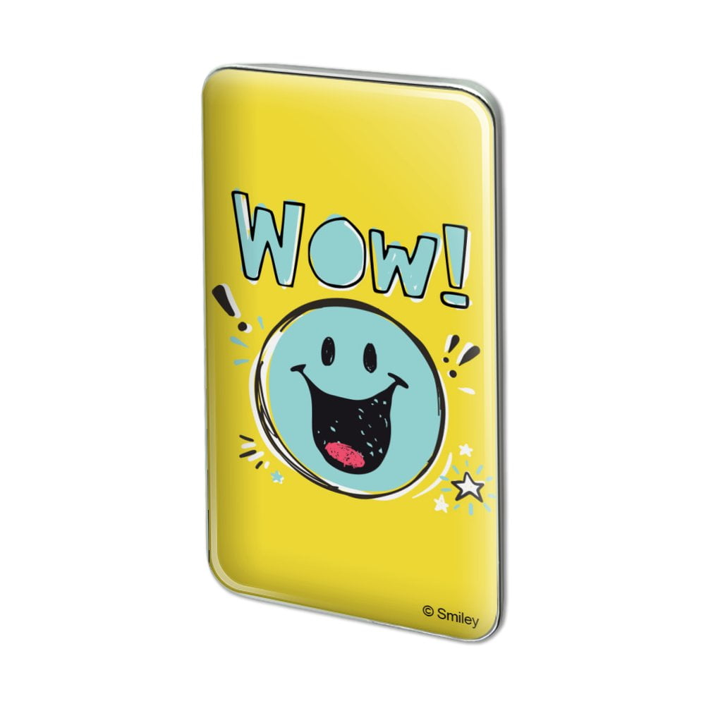 Wow Smiley Face Officially Licensed Metal Rectangle Lapel Hat Pin Tie ...
