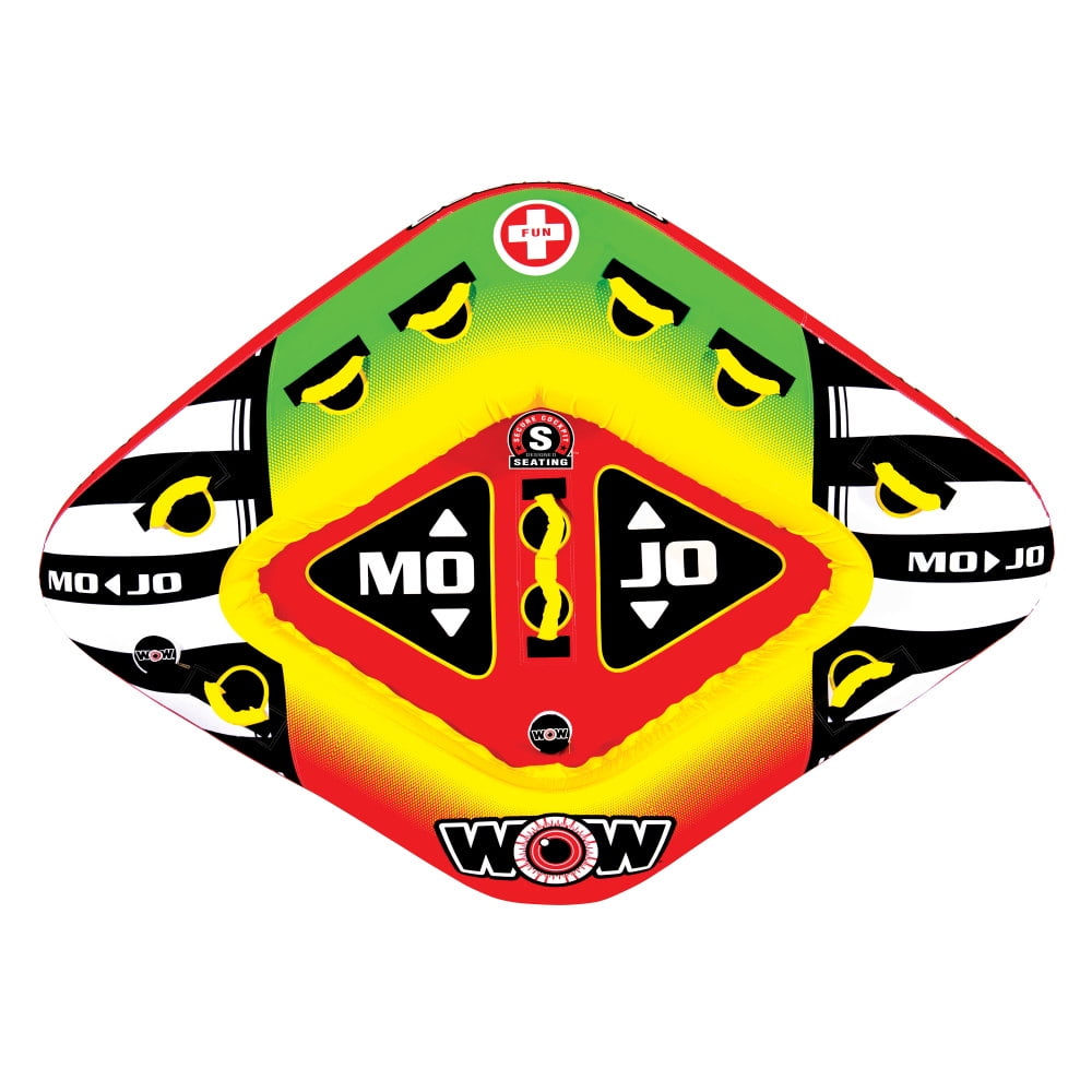 Wow Sports 16-1070 Towable Wow Mojo 3 Person - Walmart.com