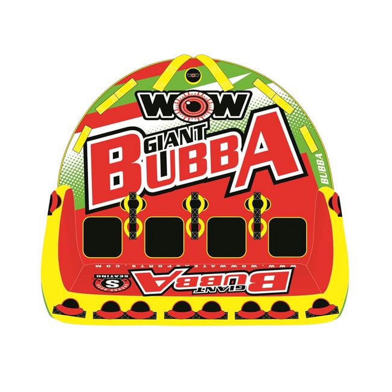 Wow Sports 17-1070 Giant Bubba High Visibility Inflatable Towable ...