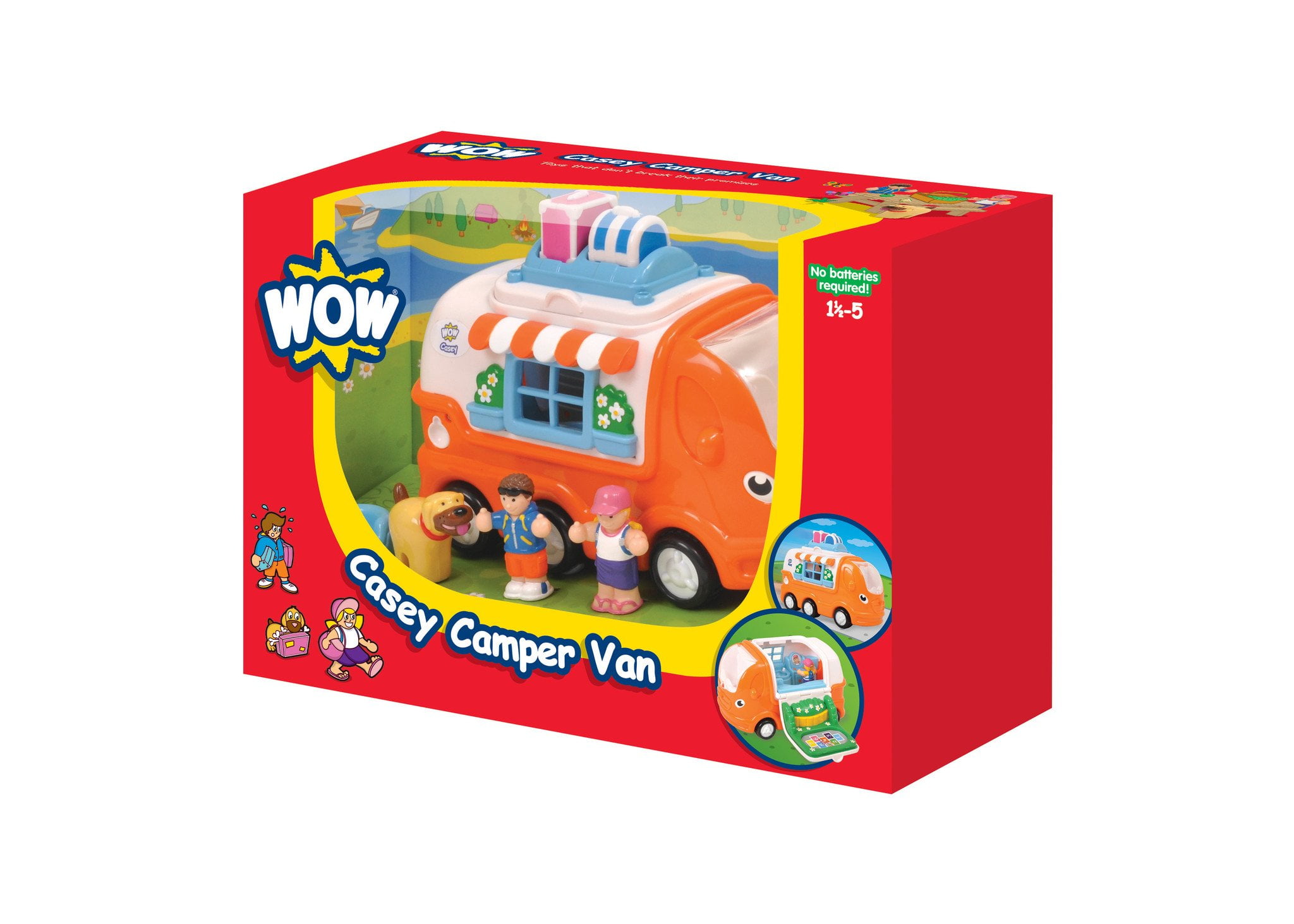 Wow Toys Casey Camper Van Play Set - Walmart.com