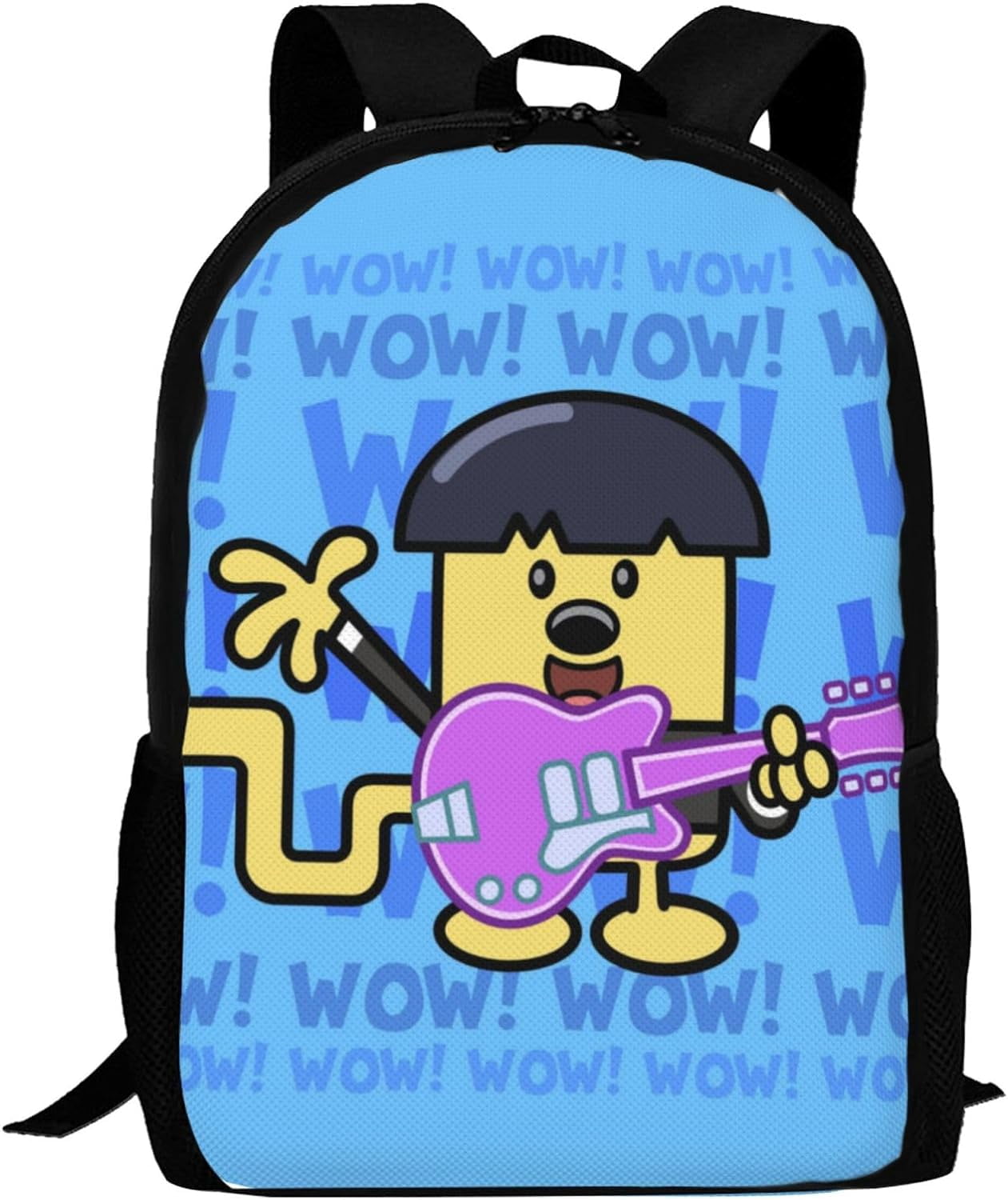Wow! Wow! Anime Wubbzy! Laptop Bag Cartoon Backpack Casual Travel ...