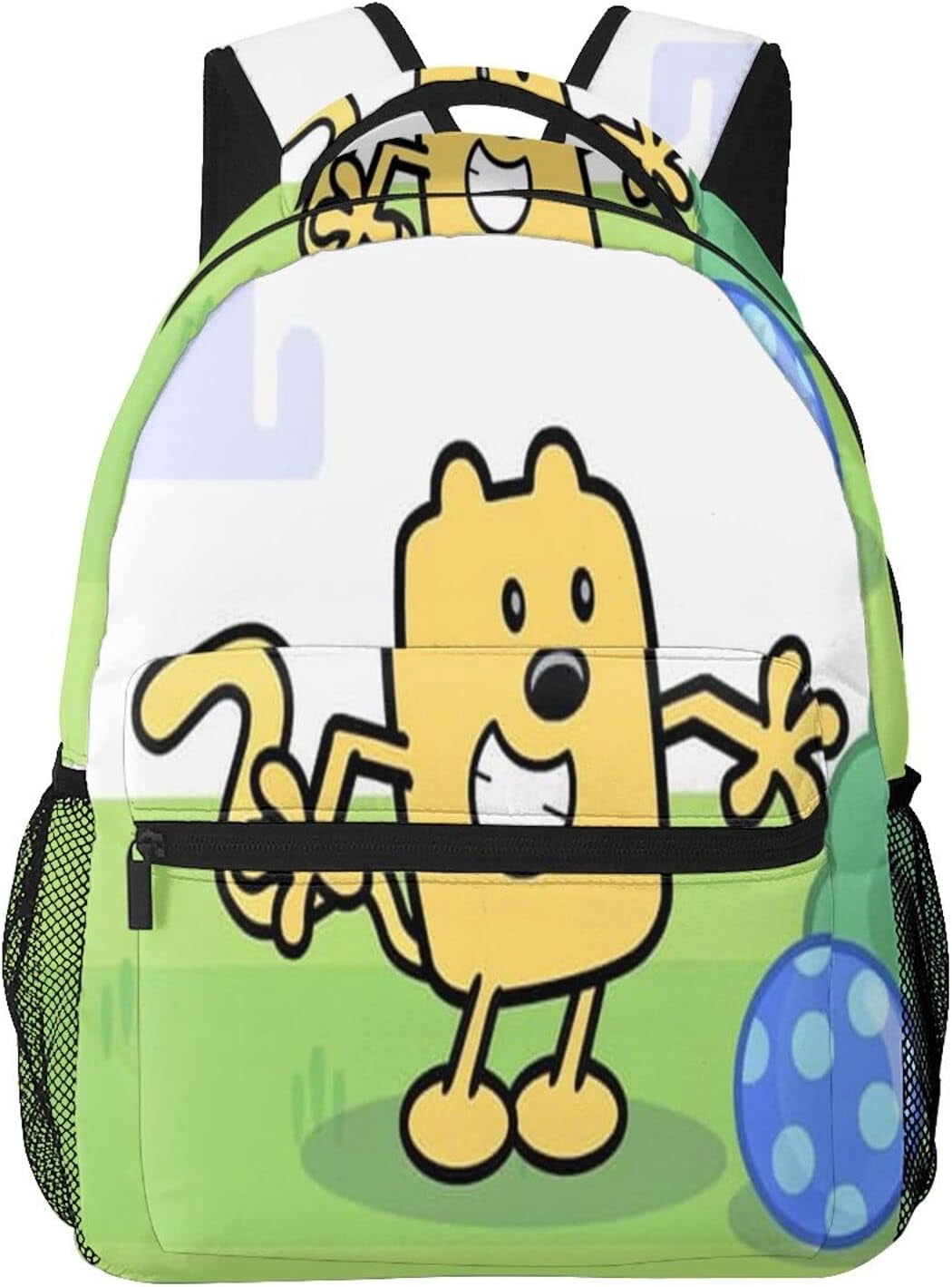 Wow! Wow! Anime Wubbzy! Laptop Bag Cartoon Backpack Casual Travel ...