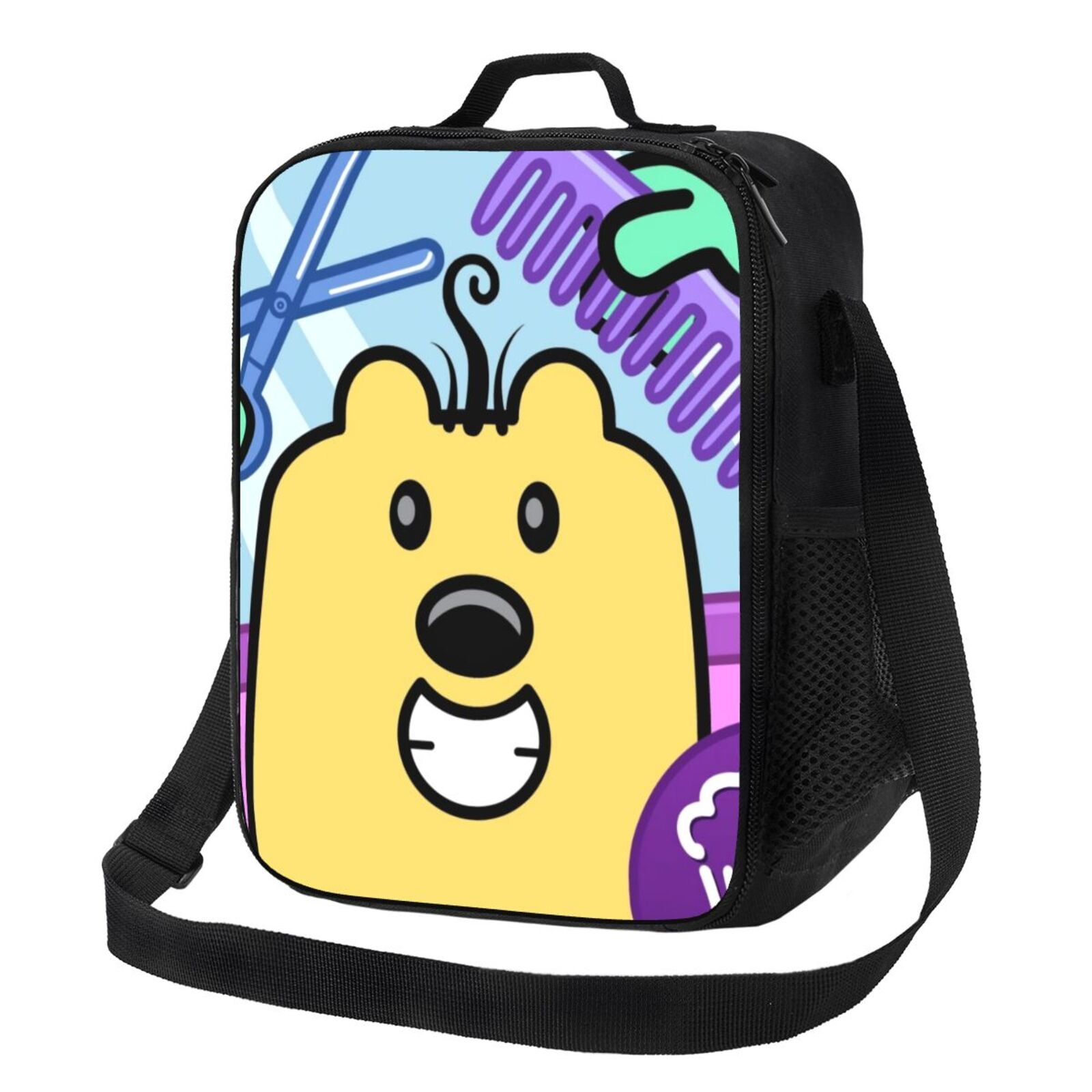 Wow! Wow! Cartoon Wubbzy! Lunch Bag Simple Insulated Lunch Box Reusable ...