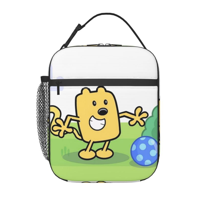 Wow! Wow! Cartoon Wubbzy! Lunch Bag Simple Insulated Lunch Box Reusable ...